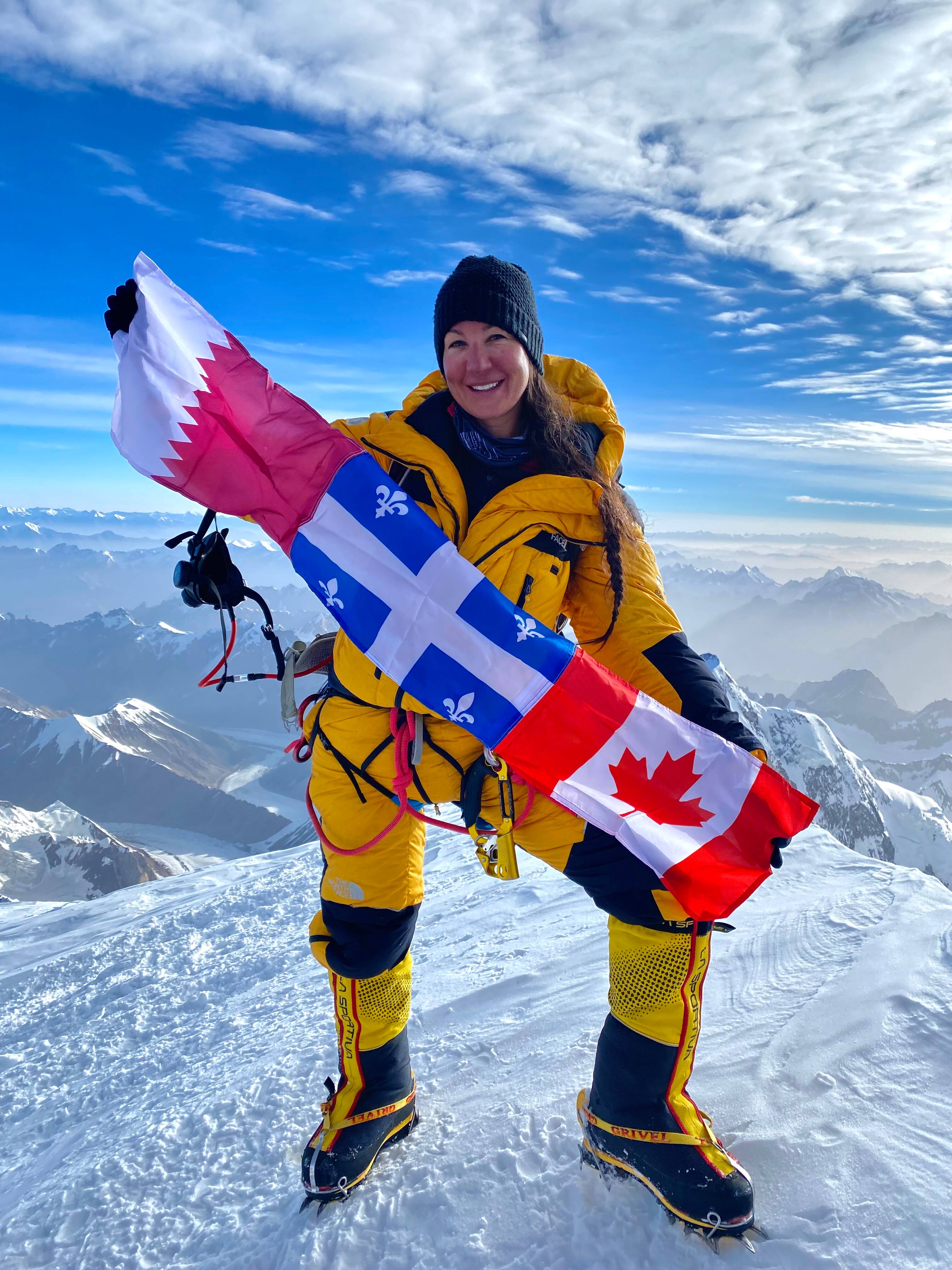 Une alpiniste québécoise à la conquête des sommets de l'Antarctique | JDQ
