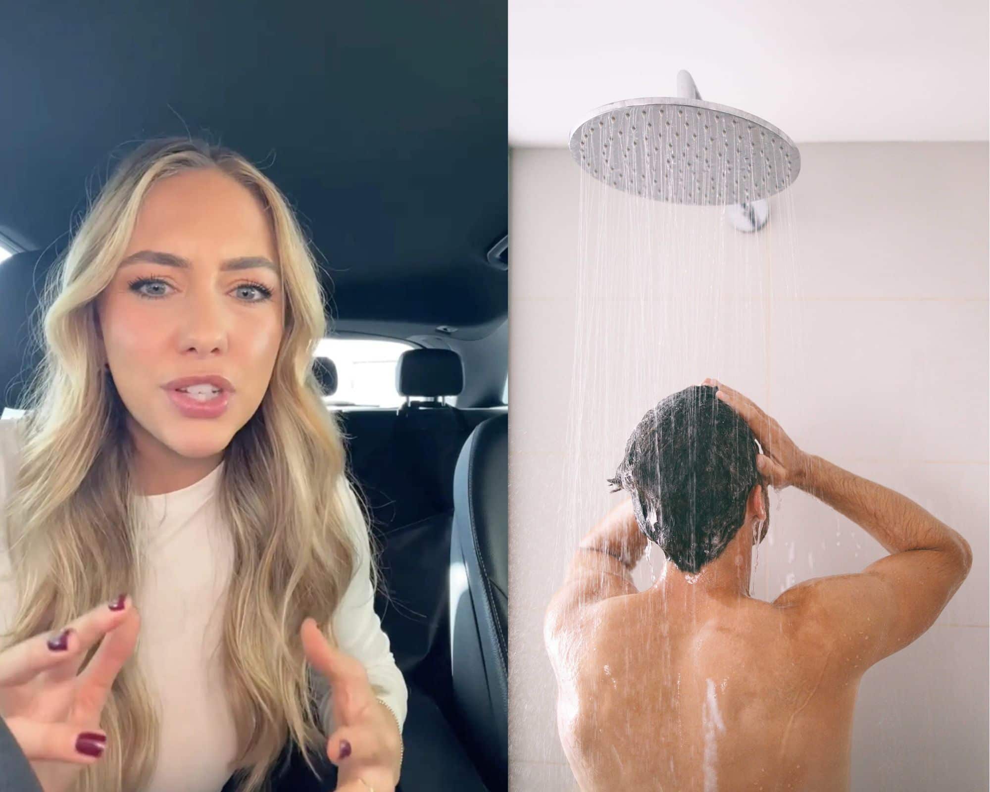 Prenez-vous votre douche de façon «normale»? Une jeune femme divise le ...