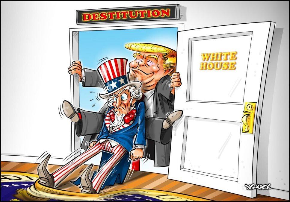 Vraiment profond le «deep state»... | Le Journal de Montréal