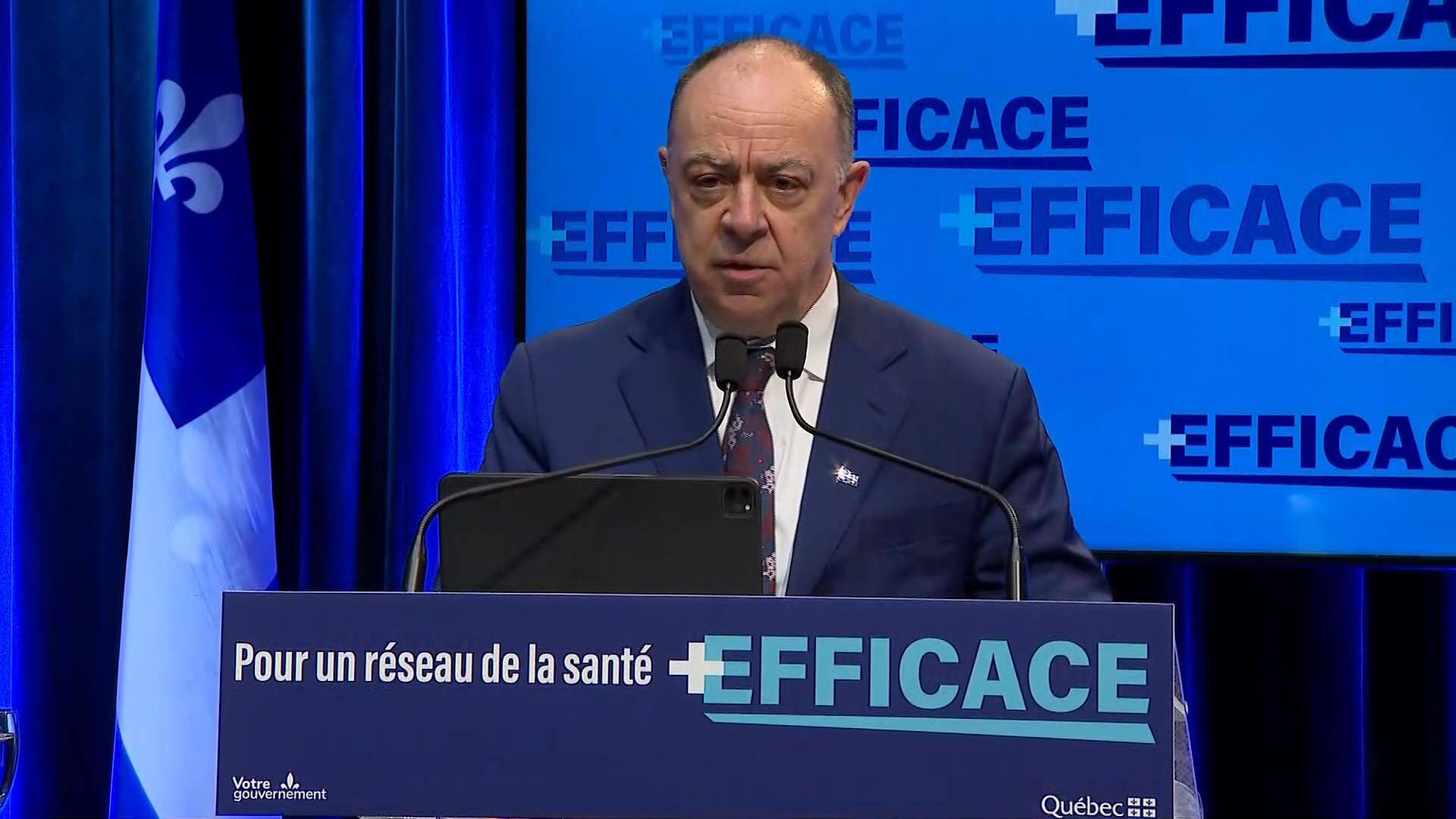 Santé Québec: le ministre Christian Dubé présente sa réforme | JDQ