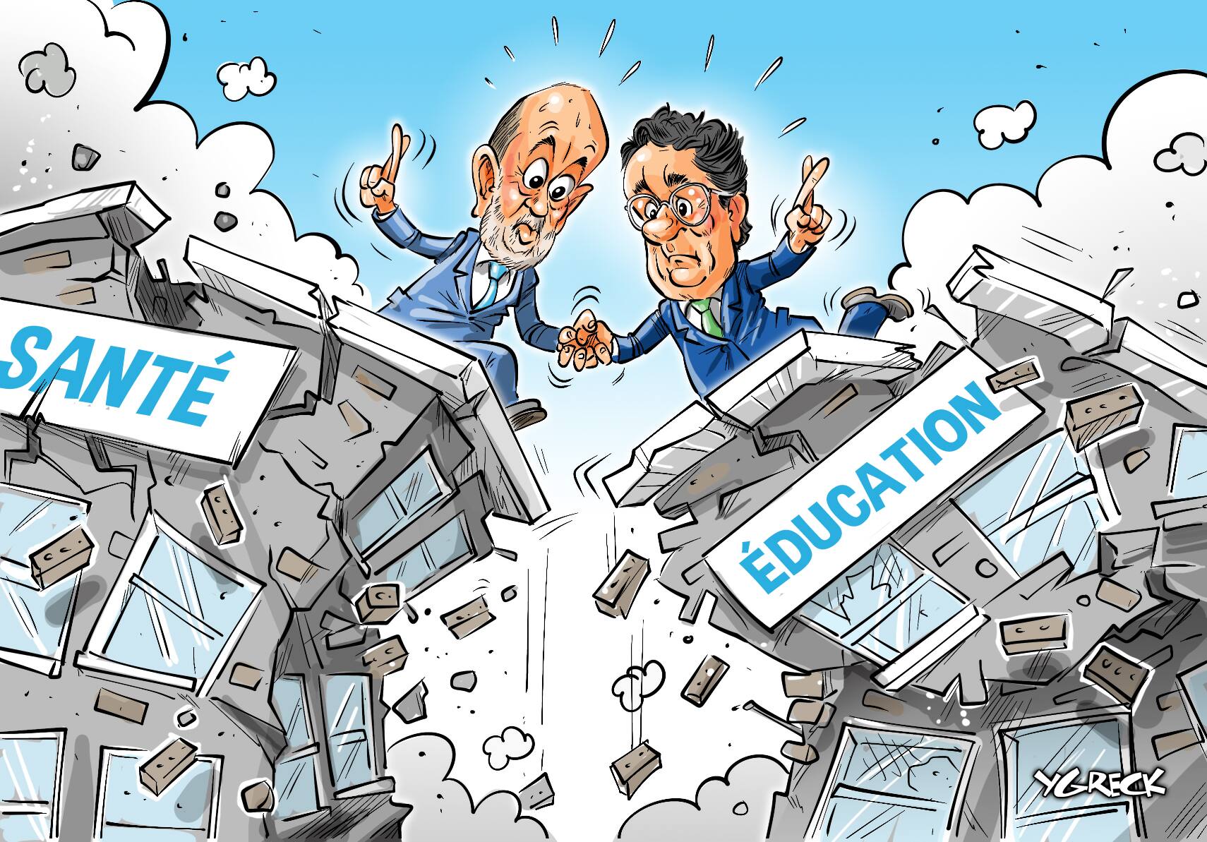 La caricature d'Ygreck | Le Journal de Québec