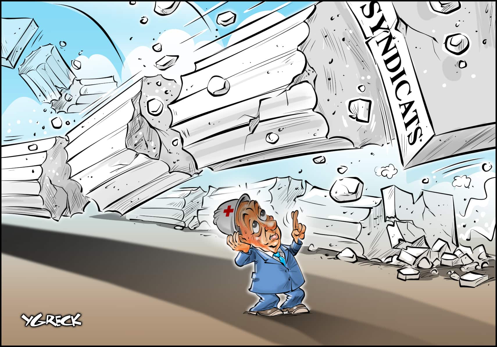 La caricature d'Ygreck | Le Journal de Montréal