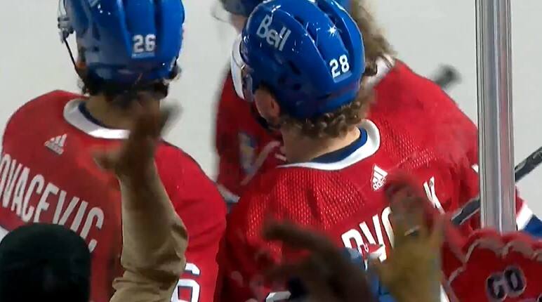 Deux buts pour Dvorak à son retour au jeu! | JDM