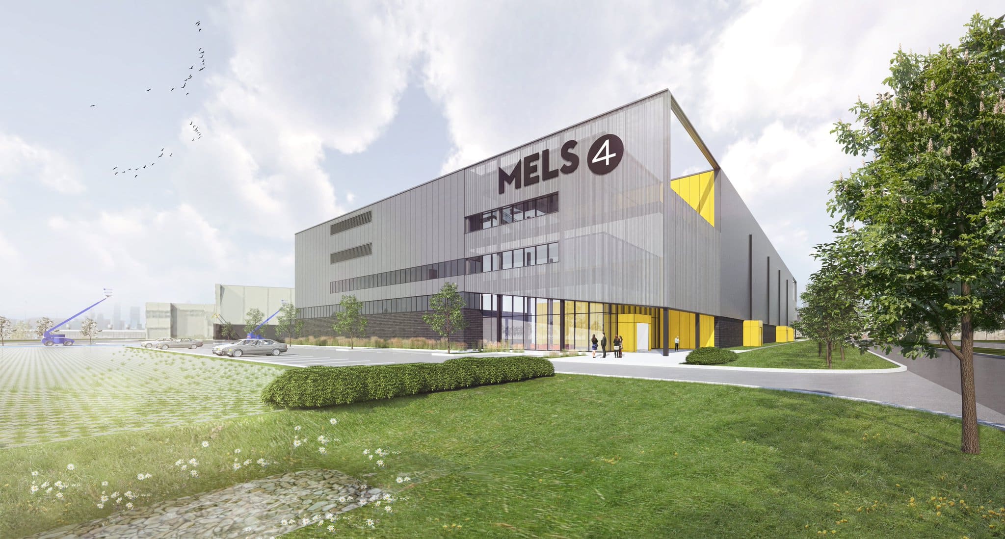 Un nouveau studio de tournage de 76 M$ pour MELS | TVA Nouvelles