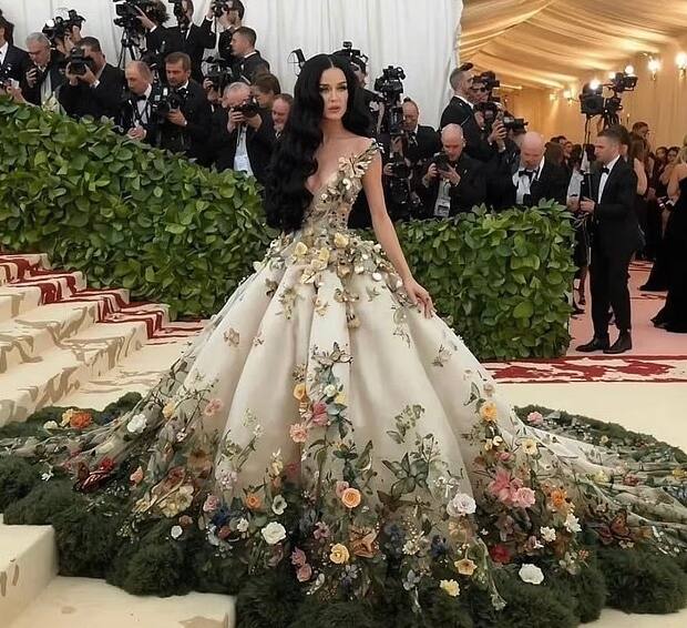 Des photos générées par l’IA de Katy Perry au Met Gala trompent les ...