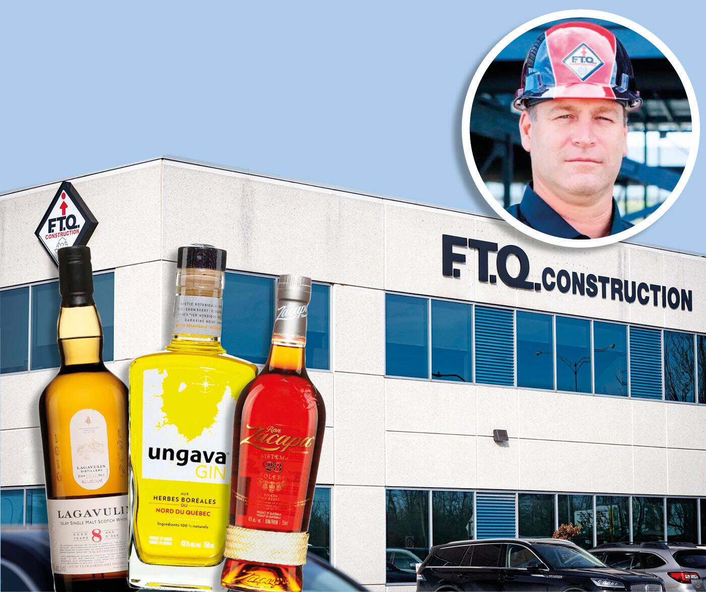 De l’alcool pour les vacances d'été à la FTQ-Construction sur le bras ...