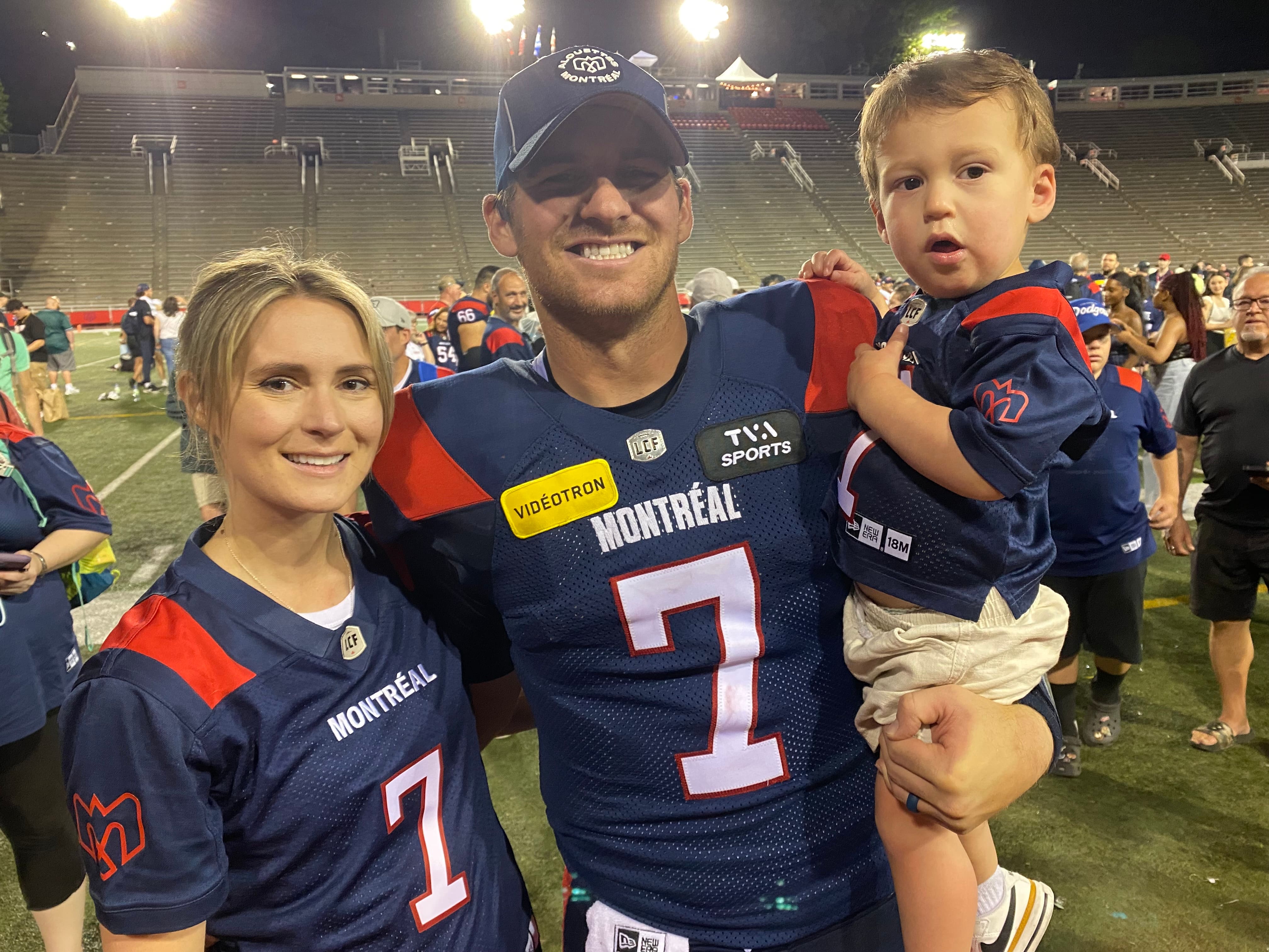 Un nouveau porte-bonheur pour le quart-arrière des Alouettes Cody ...