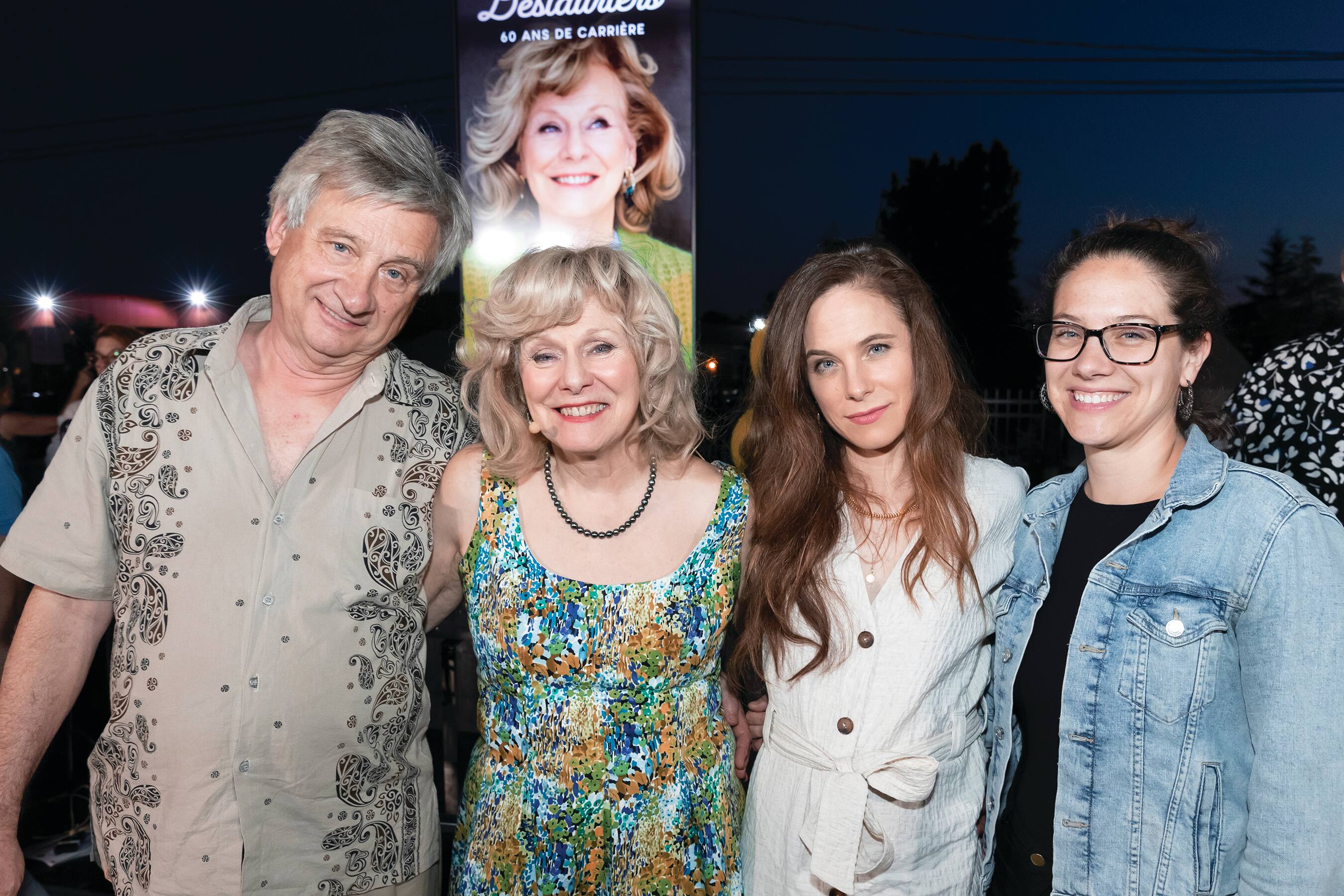 Ensemble depuis 50 ans, Michèle Deslauriers et Sébastien Dhavernas se ...