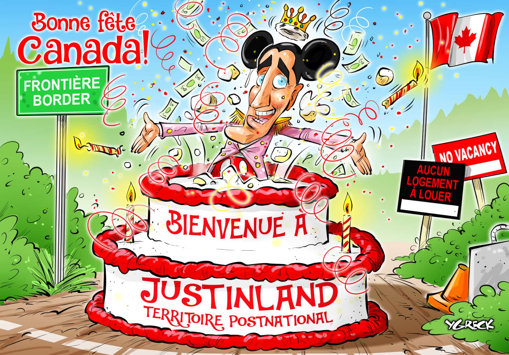 La caricature d'Ygreck | Le Journal de Québec