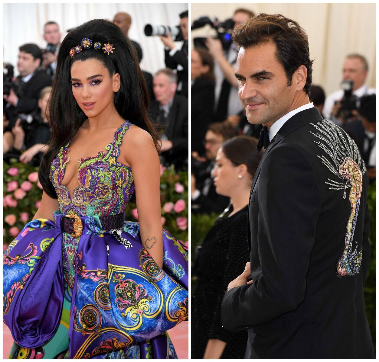 Federer et Dua Lipa parmi les coprésidents du prochain gala du Met à ...