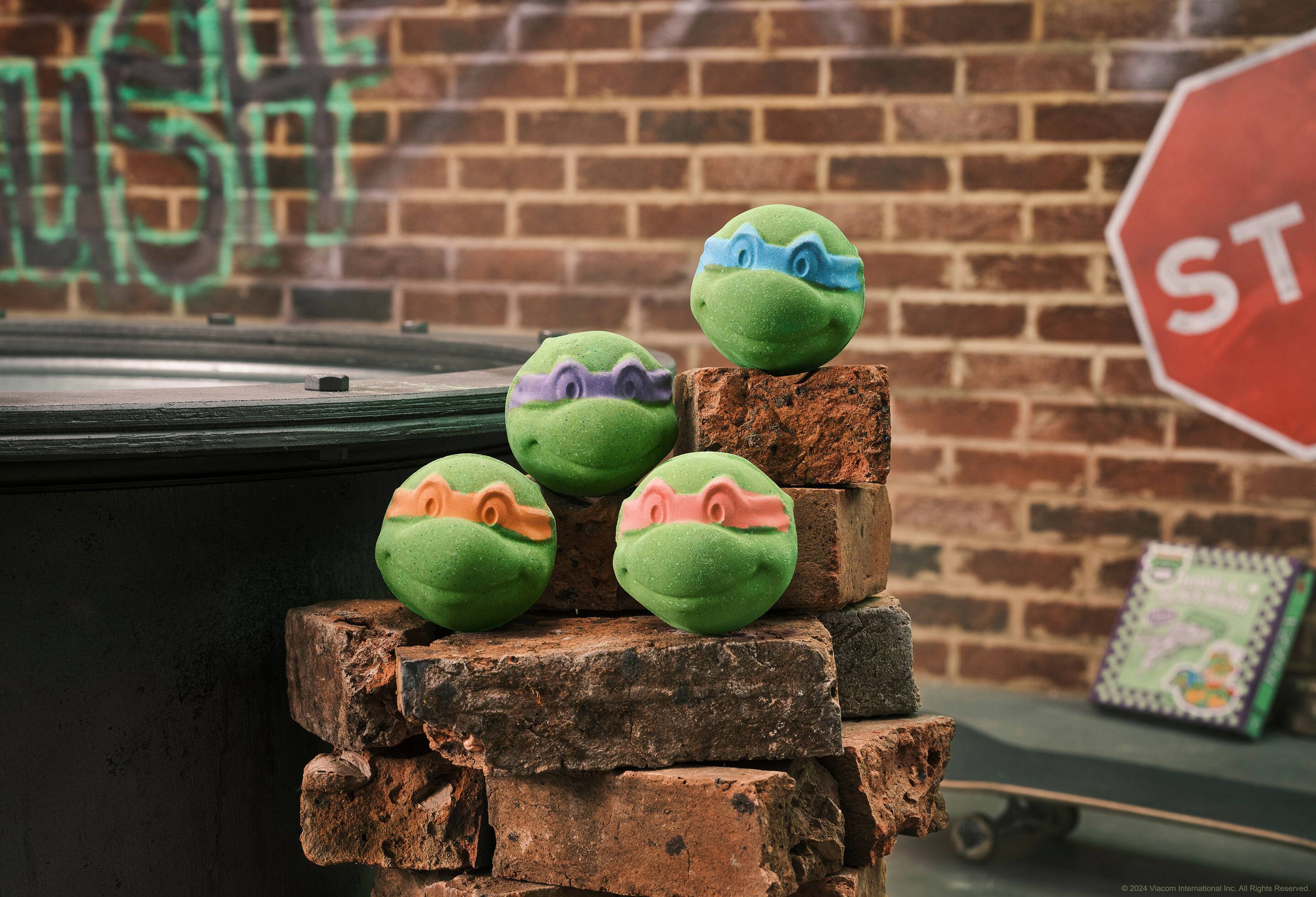 La collection Teenage Mutant Ninja Turtles de Lush est incroyable ...