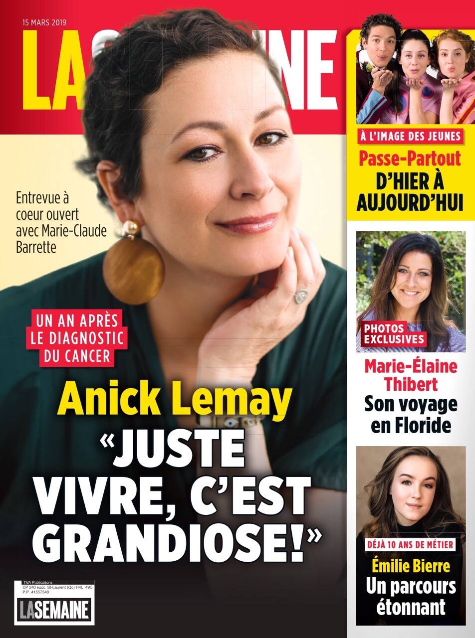 La Semaine fête ses 20 ans: le jour où Anick Lemay parle de son cancer ...