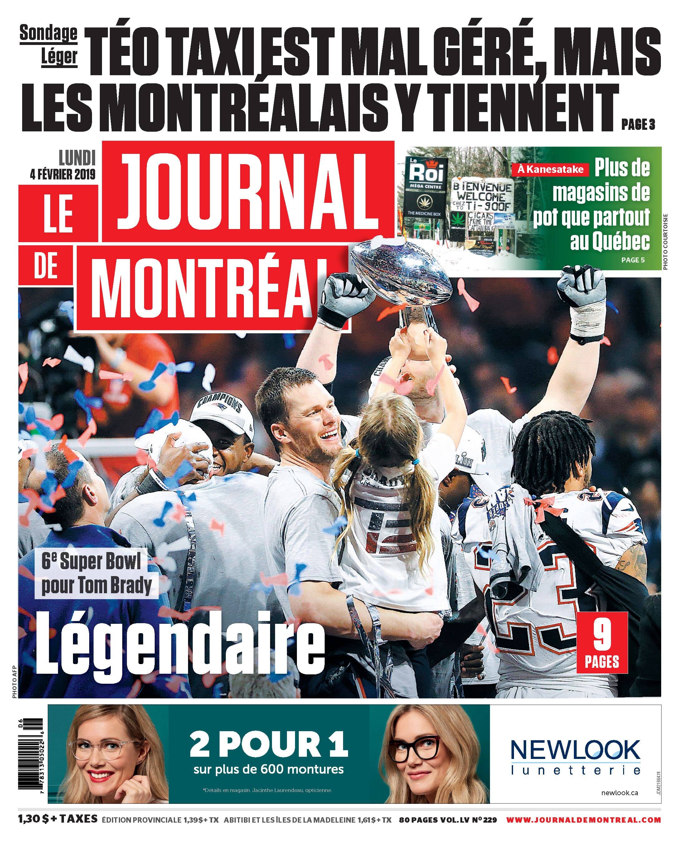 60 ans de sport au «Journal de Montréal»: voici les 60 unes les plus ...