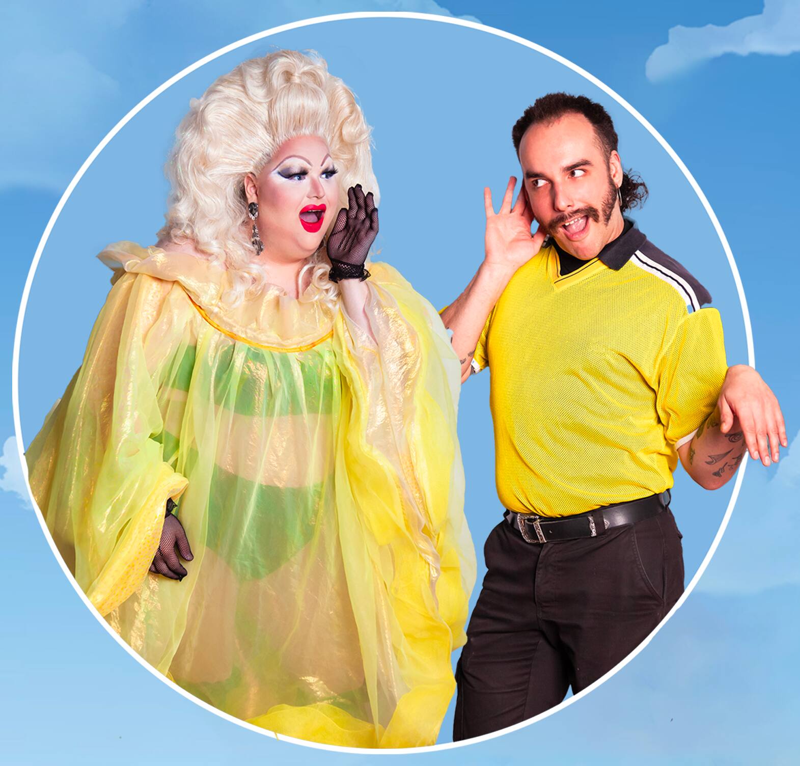 Lady Guidoune et Charlie Morin: Flamboyants et assumés | 7 Jours