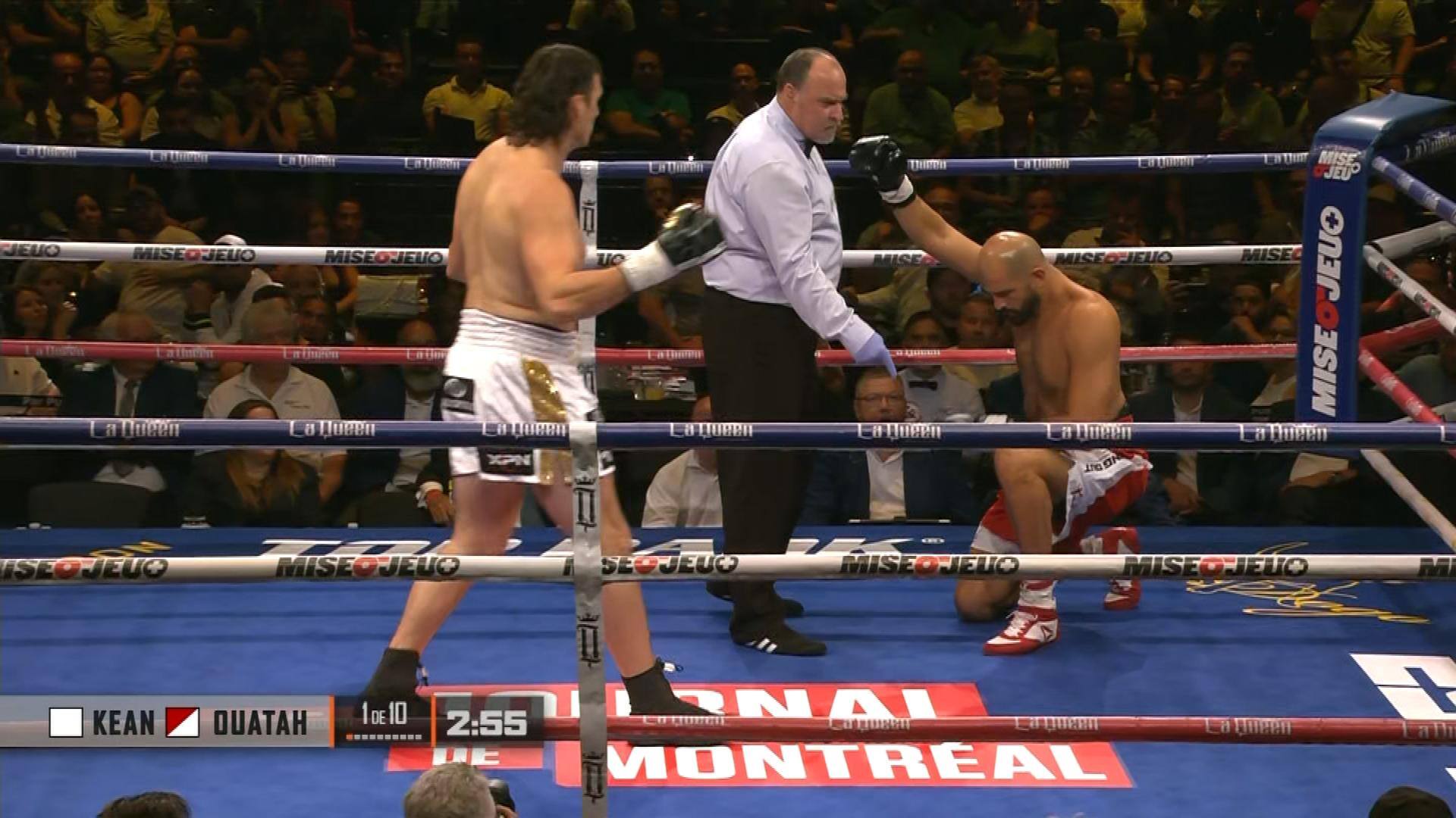 The opponent of a Quebec boxer gives up from the start! – Archyde