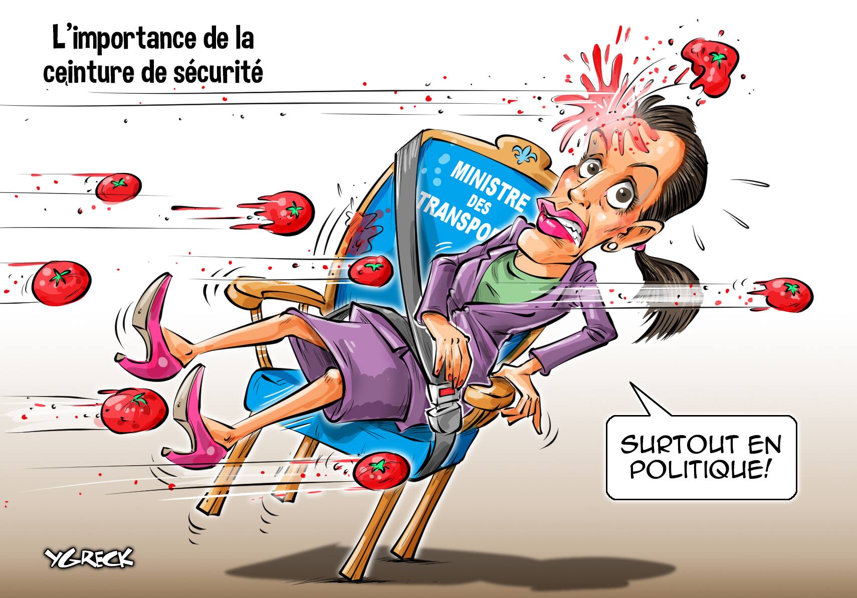 La caricature d'Ygreck | Le Journal de Montréal