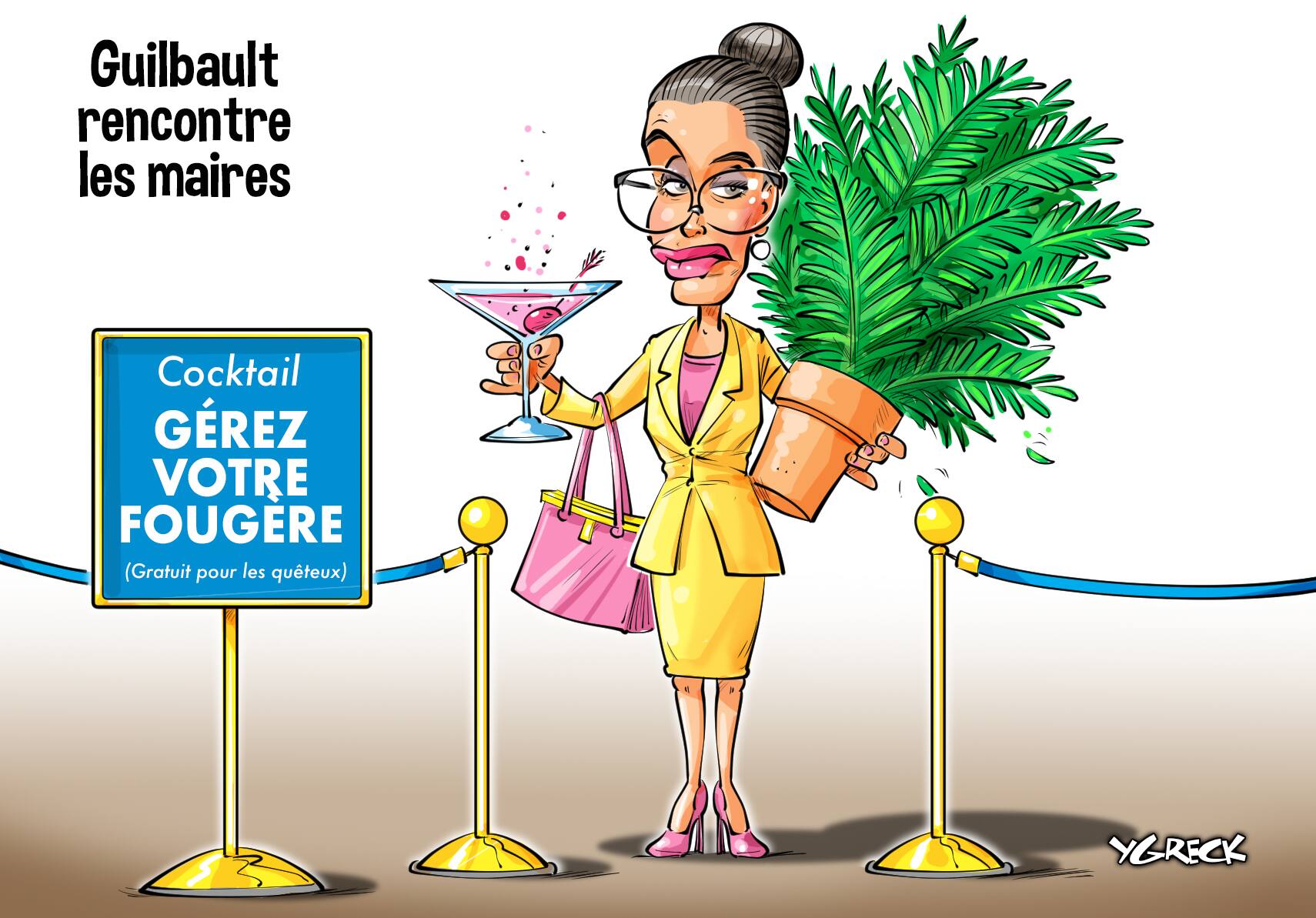 La caricature d'Ygreck en vidéo: Geneviève Guilbault rencontre les ...