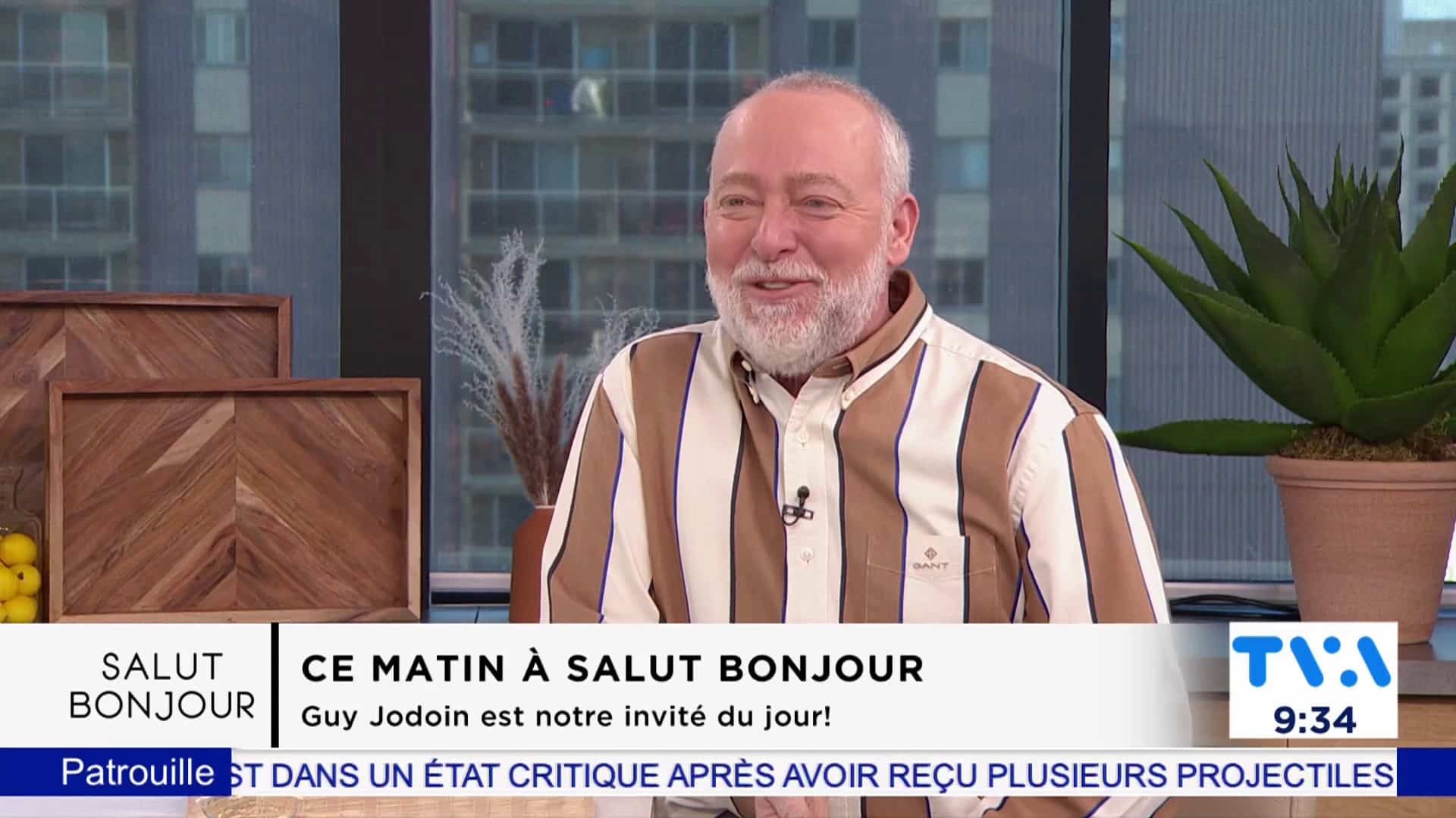 Guy Jodoin continue ses rôles de policier | Salut Bonjour