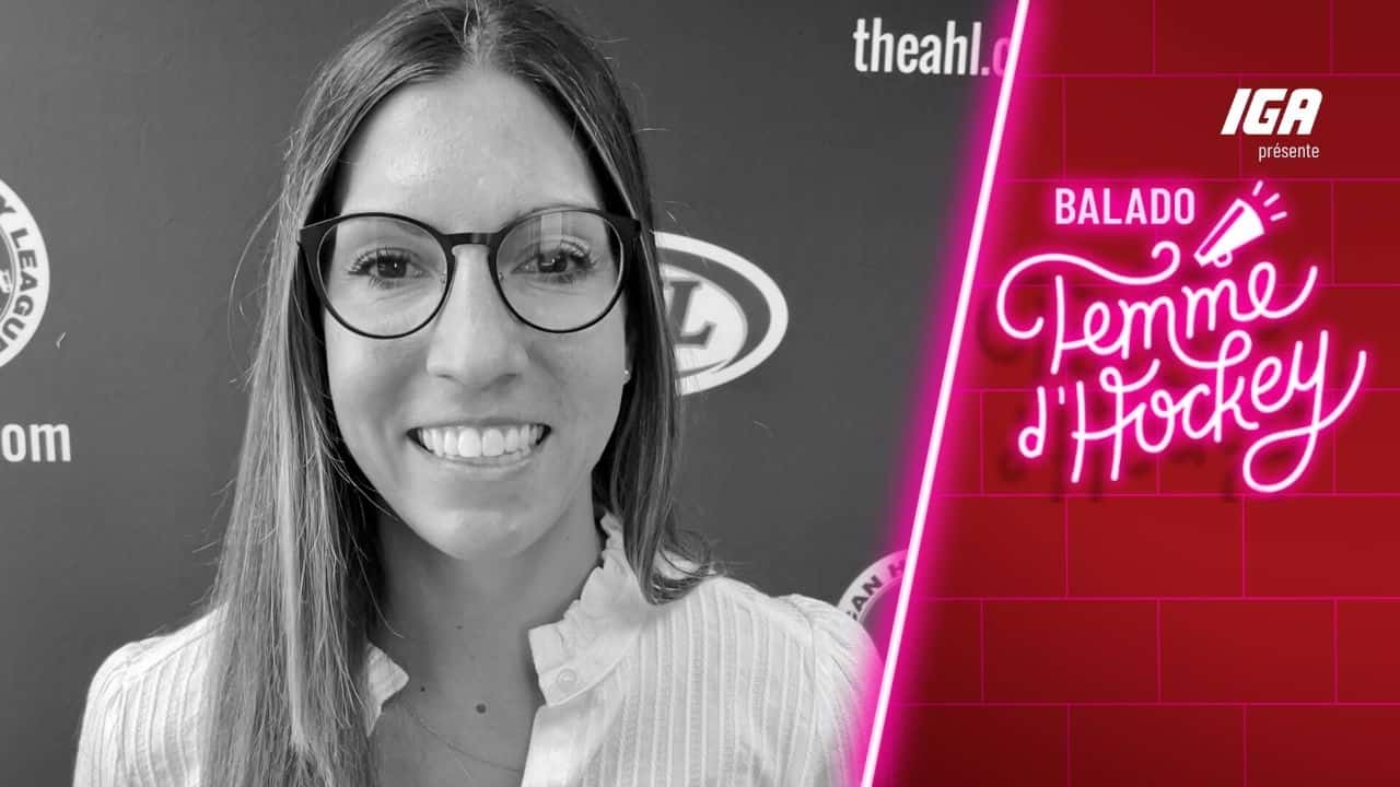 Hayley Moore, une femme qui brise le plafond de verre du hockey - TVA ...