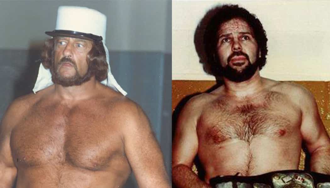 René Goulet et Leo Burke au Temple de la renommée de la lutte au Québec ...