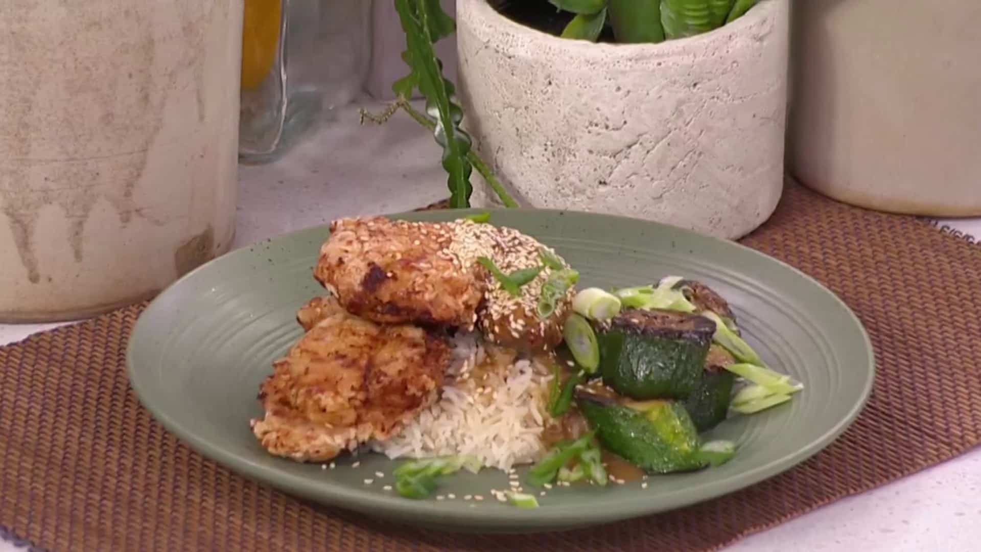 Une magnifique recette de haut de cuisse à la sauce citron et sésame ...