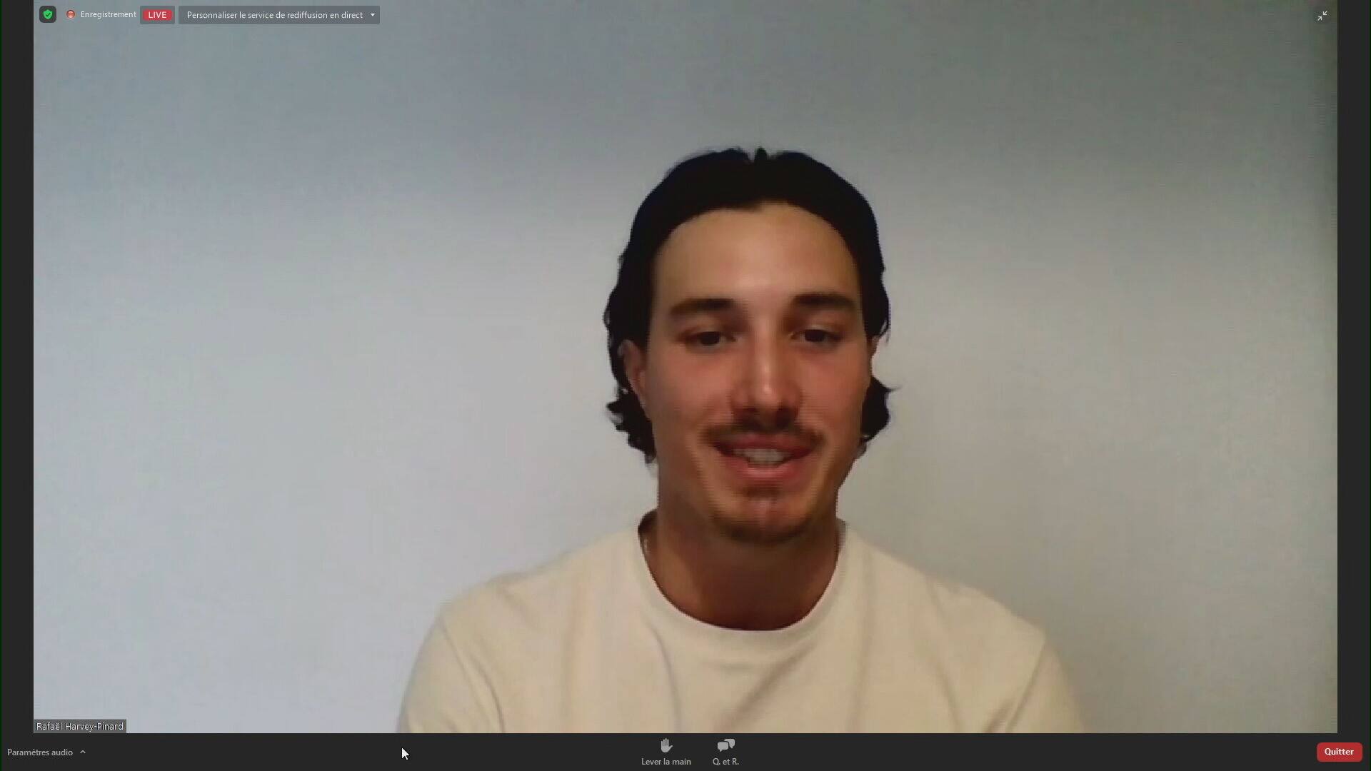 «Un rêve de petit gars»: Rafaël Harvey-Pinard veut s'établir dans la ...