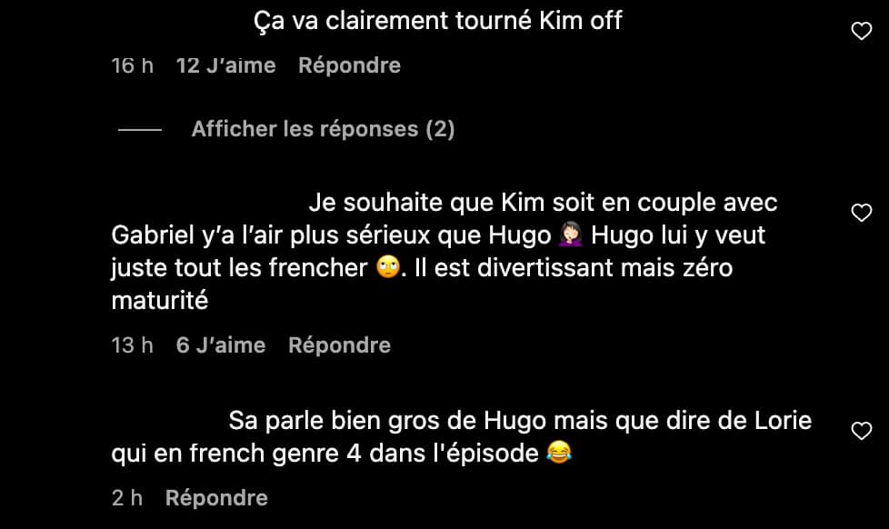 L'île de l'amour: Hugo et Lorie se french en cachette et ça fait jaser ...