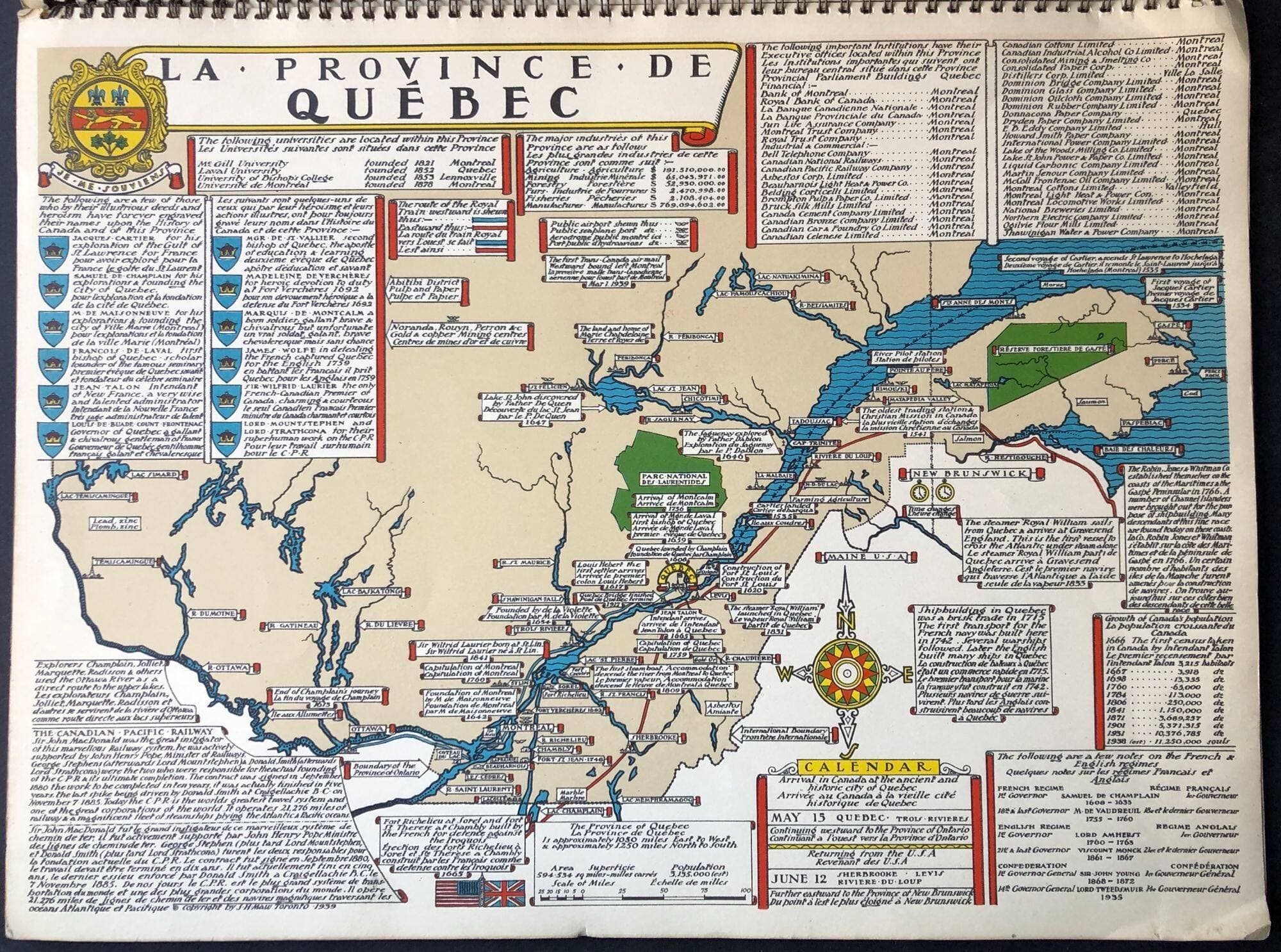 [EN IMAGES] À vol d’oiseau (et bien avant les cellulaires): le Québec ...