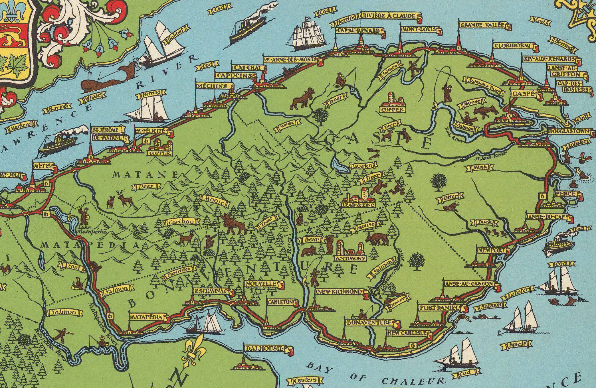 [EN IMAGES] À vol d’oiseau (et bien avant les cellulaires): le Québec ...