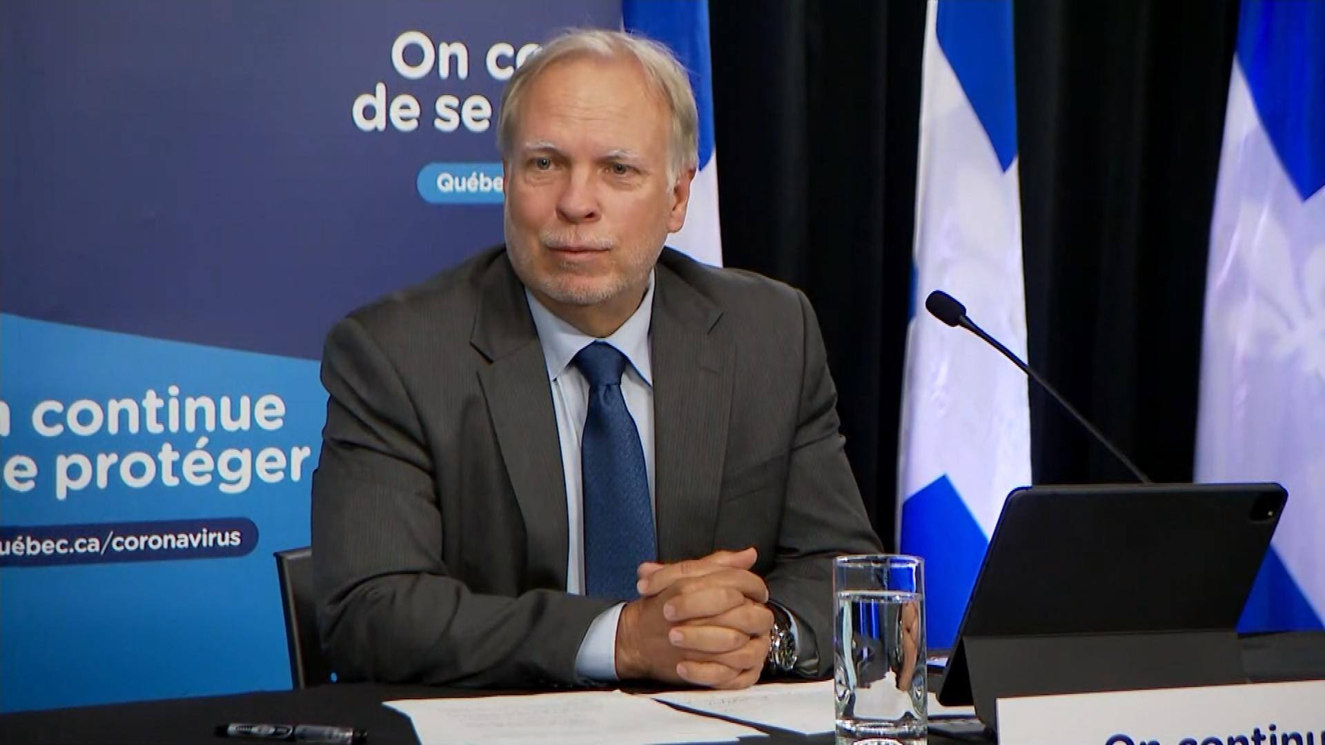 5 déclarations à retenir du point de presse du Dr Luc Boileau | TVA ...