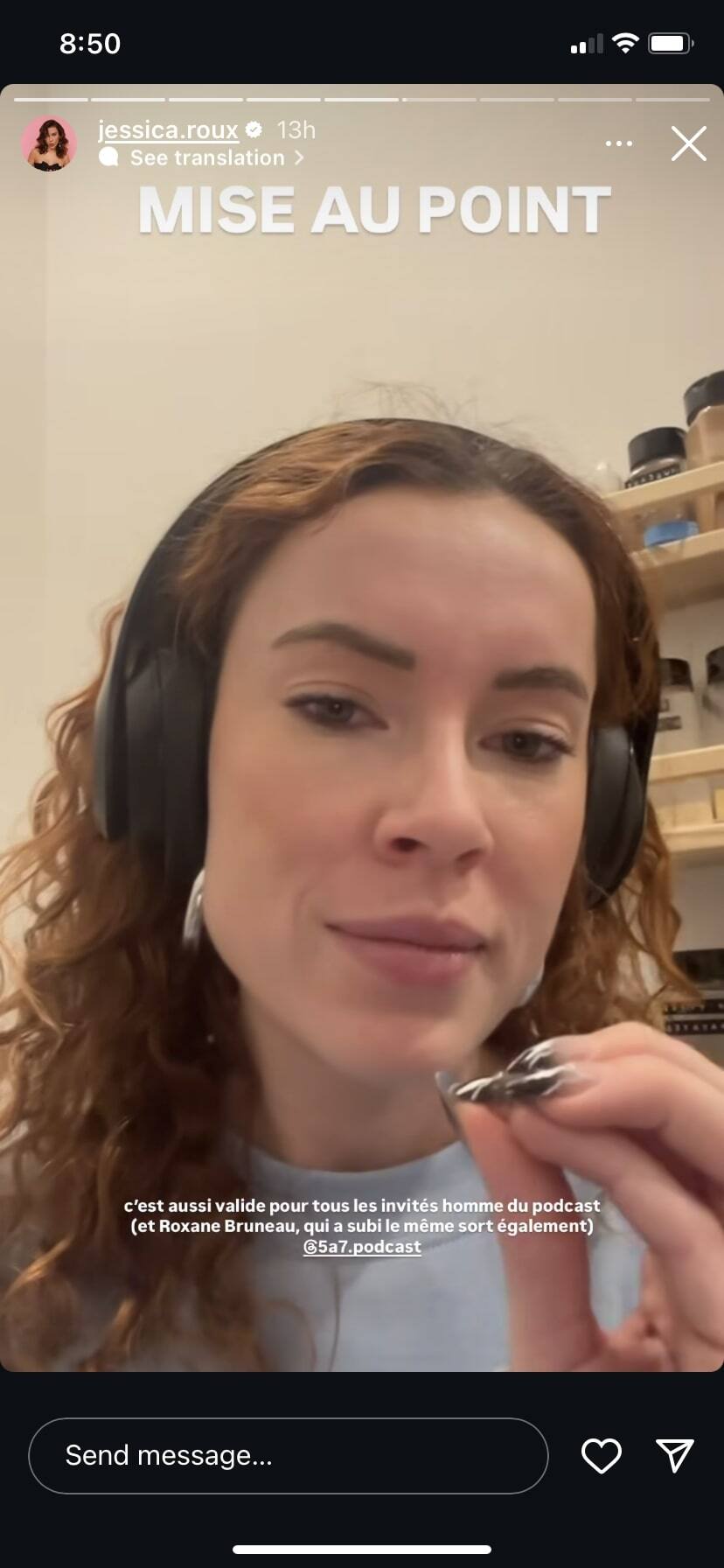 Jessica Roux s'adresse à ses abonnés: est-elle en couple, ou non? | billie