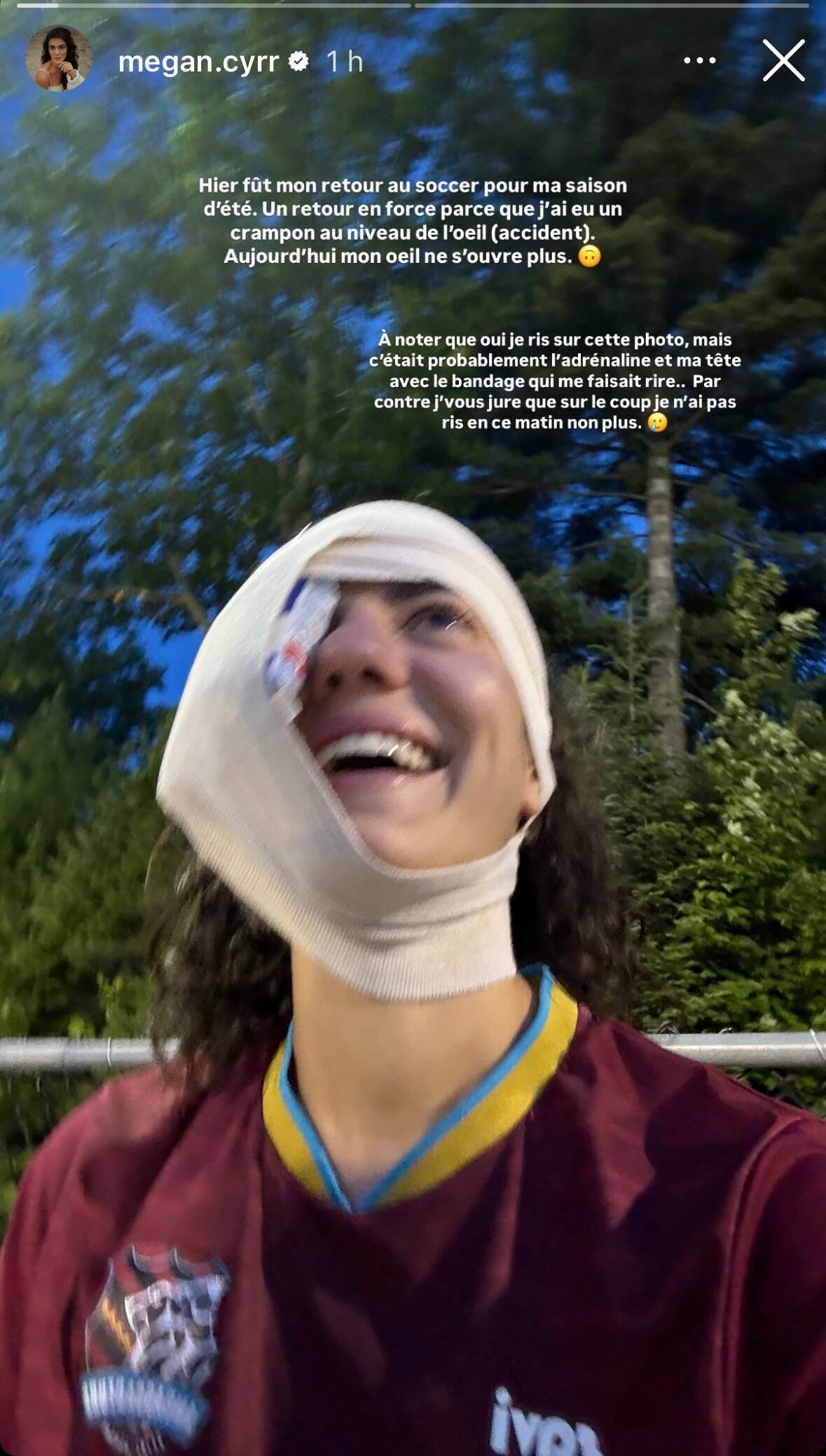 L'ex-participante de téléréalité Megan Cyr se fait lourdement blesser ...