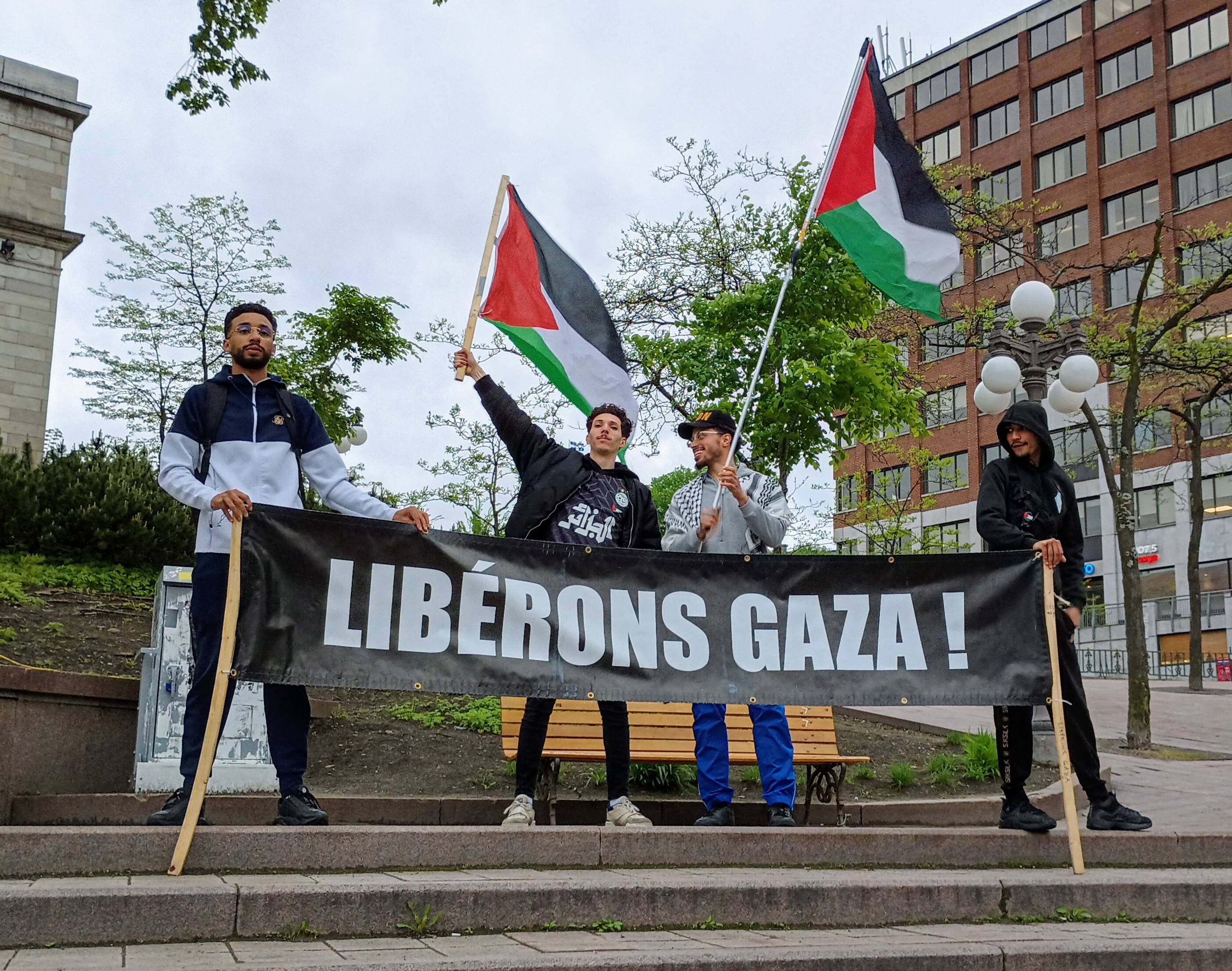 Conflit israélo-palestinien : Quelques dizaines de personnes ...