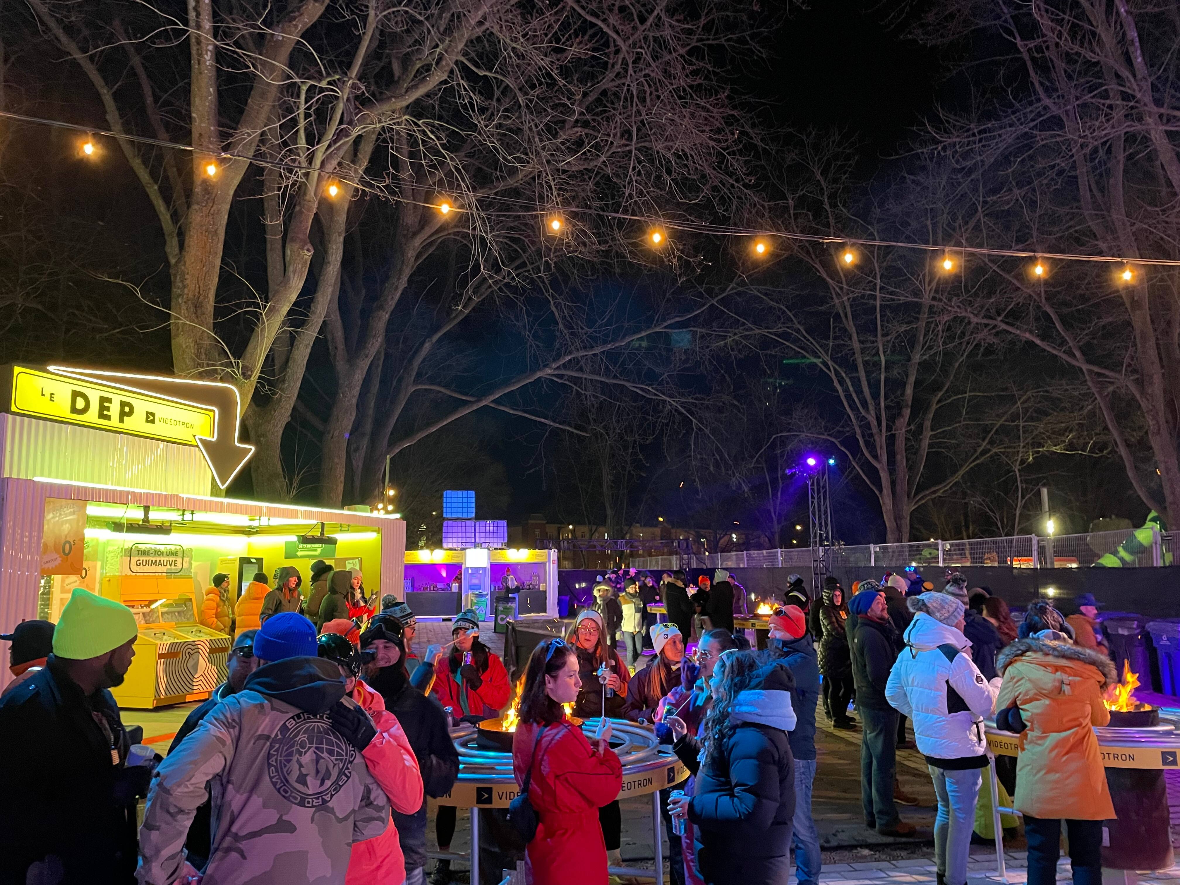 Igloofest Québec : des milliers à faire un pied de nez à l'hiver | JDQ