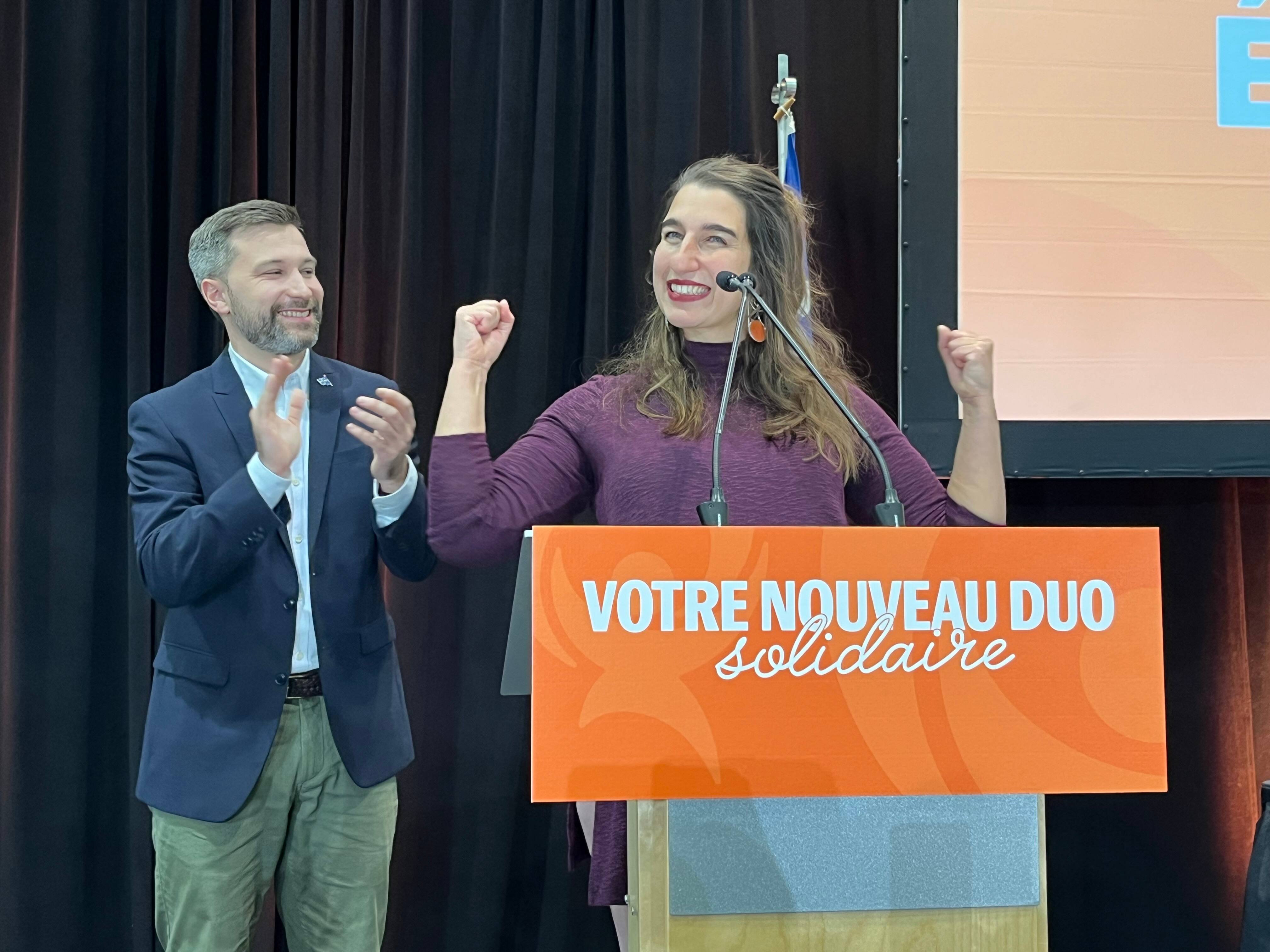 Émilise Lessard-Therrien élue co-porte-parole de Québec solidaire | JDQ