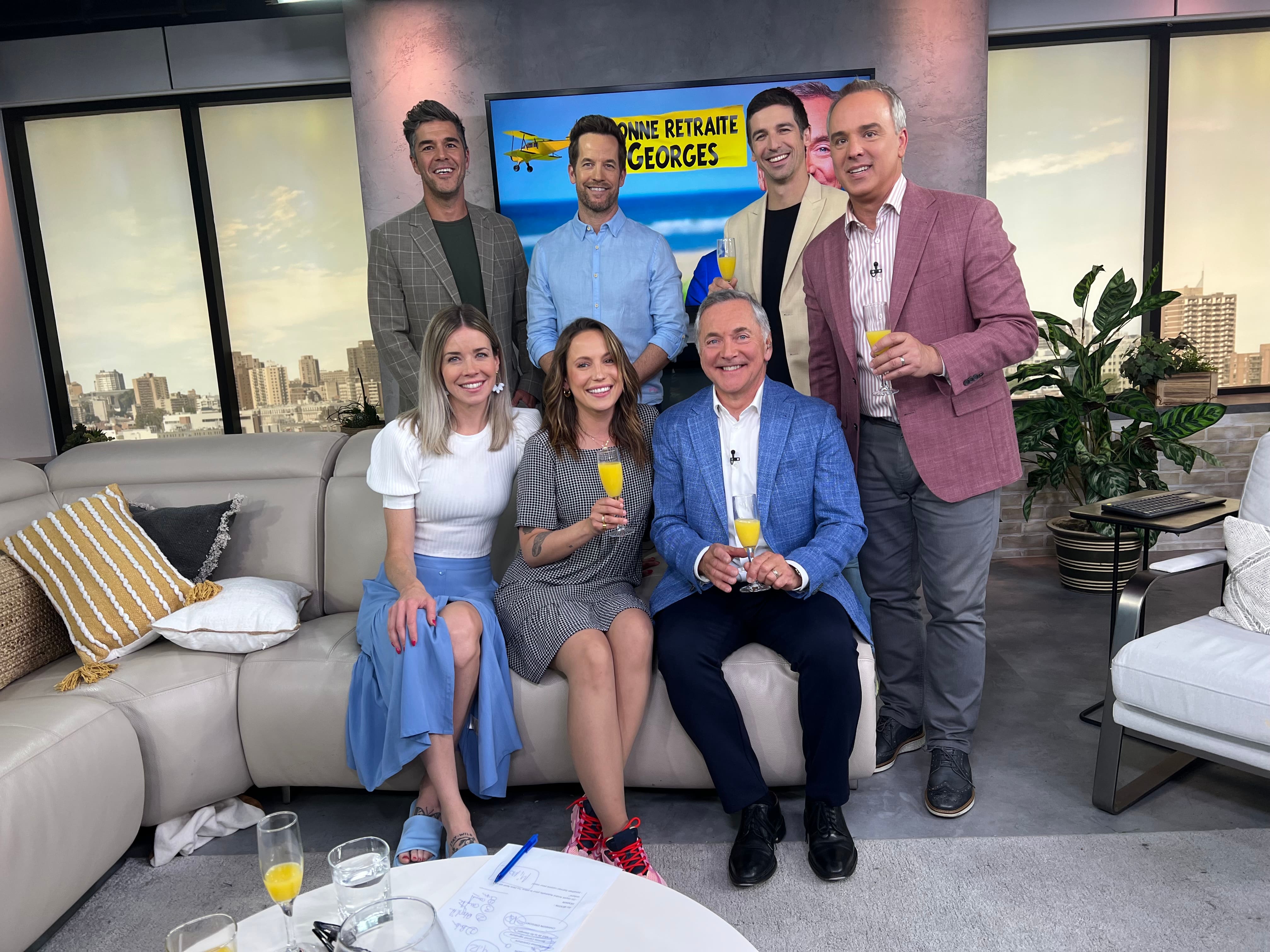 Déjà nostalgique, l'équipe de Salut Bonjour rend un touchant hommage à ...