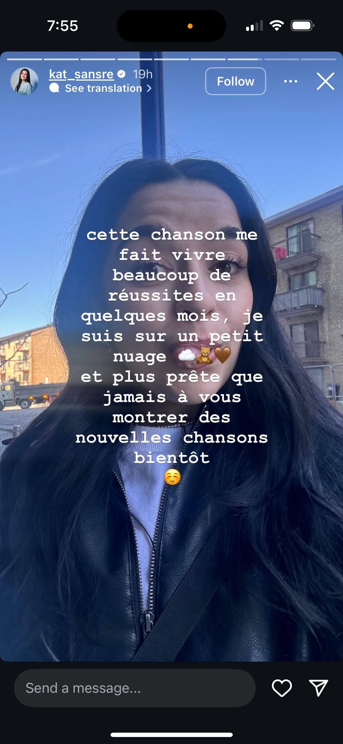 Katrine Sansregret célèbre déjà ce GRAND succès inattendu à sa sortie ...