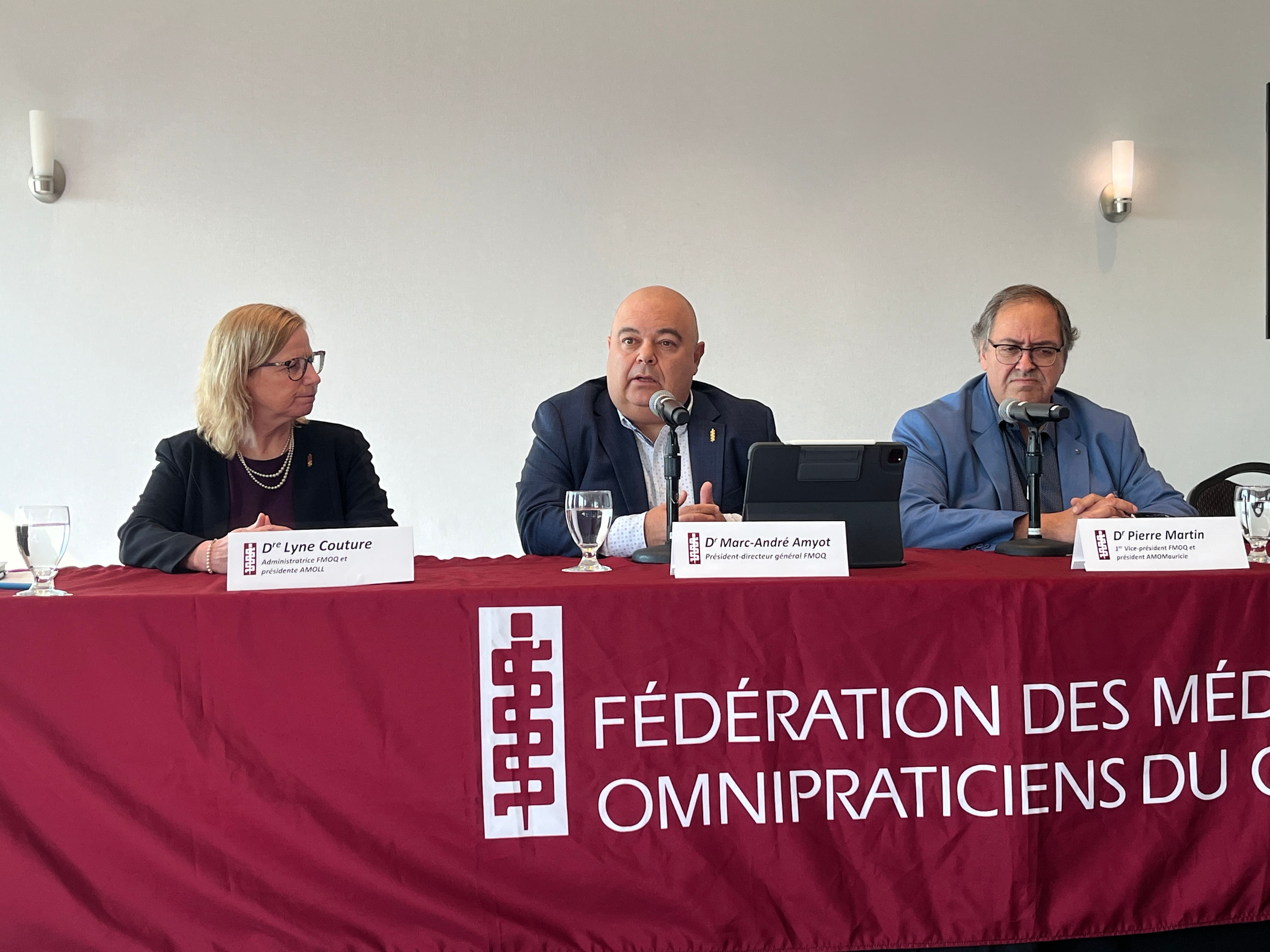 Prise en charge des patients et pénalités: les médecins de la FMOQ se ...