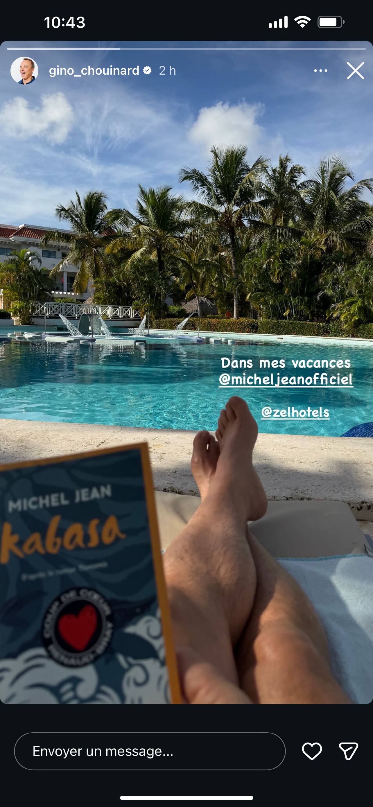 Voici le livre québécois qui accompagne Gino Chouinard en vacances (on ...