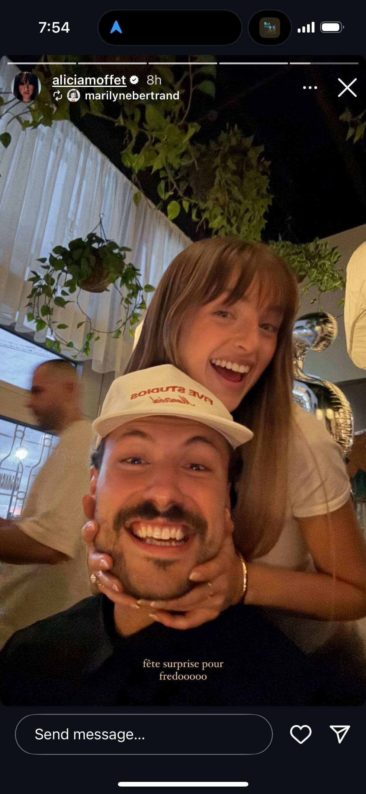 Après les fiançailles, une deuxième grande surprise pour Alicia Moffet ...