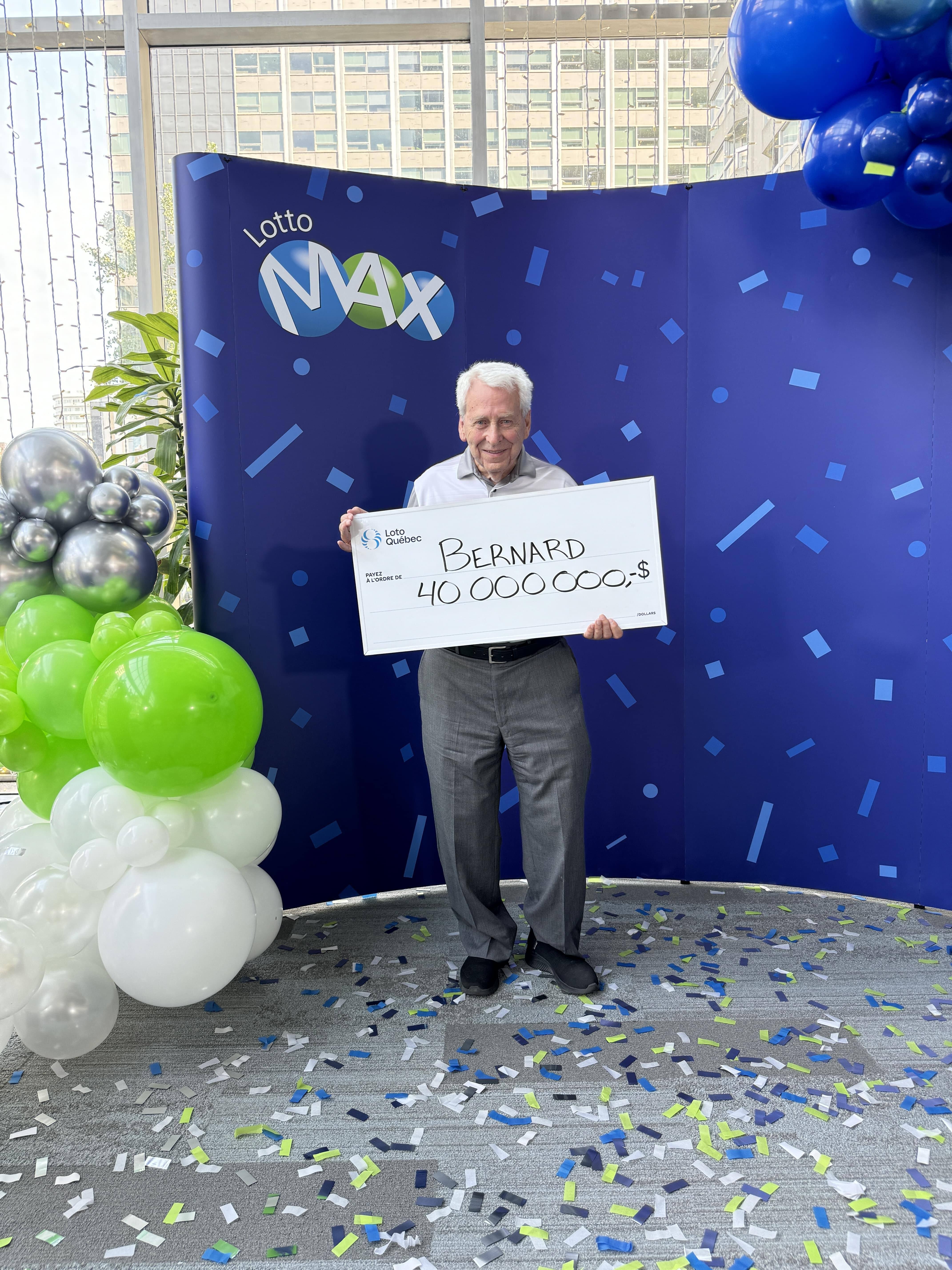 Gagnant de 40 M$ au Lotto Max: une employée de Loto-Québec lui apprend ...