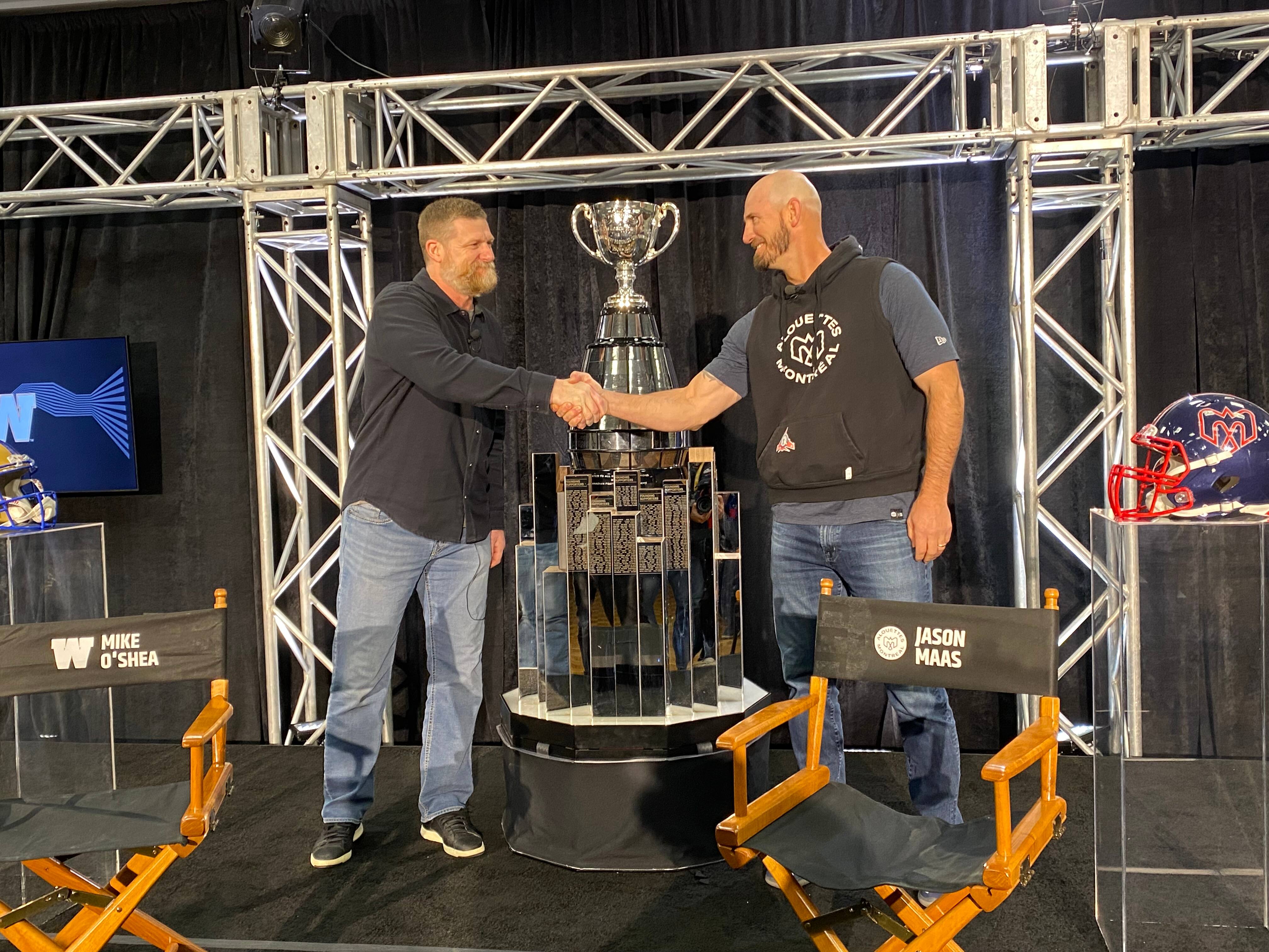 Finale de la Coupe Grey: respect mutuel et franche camaraderie entre ...