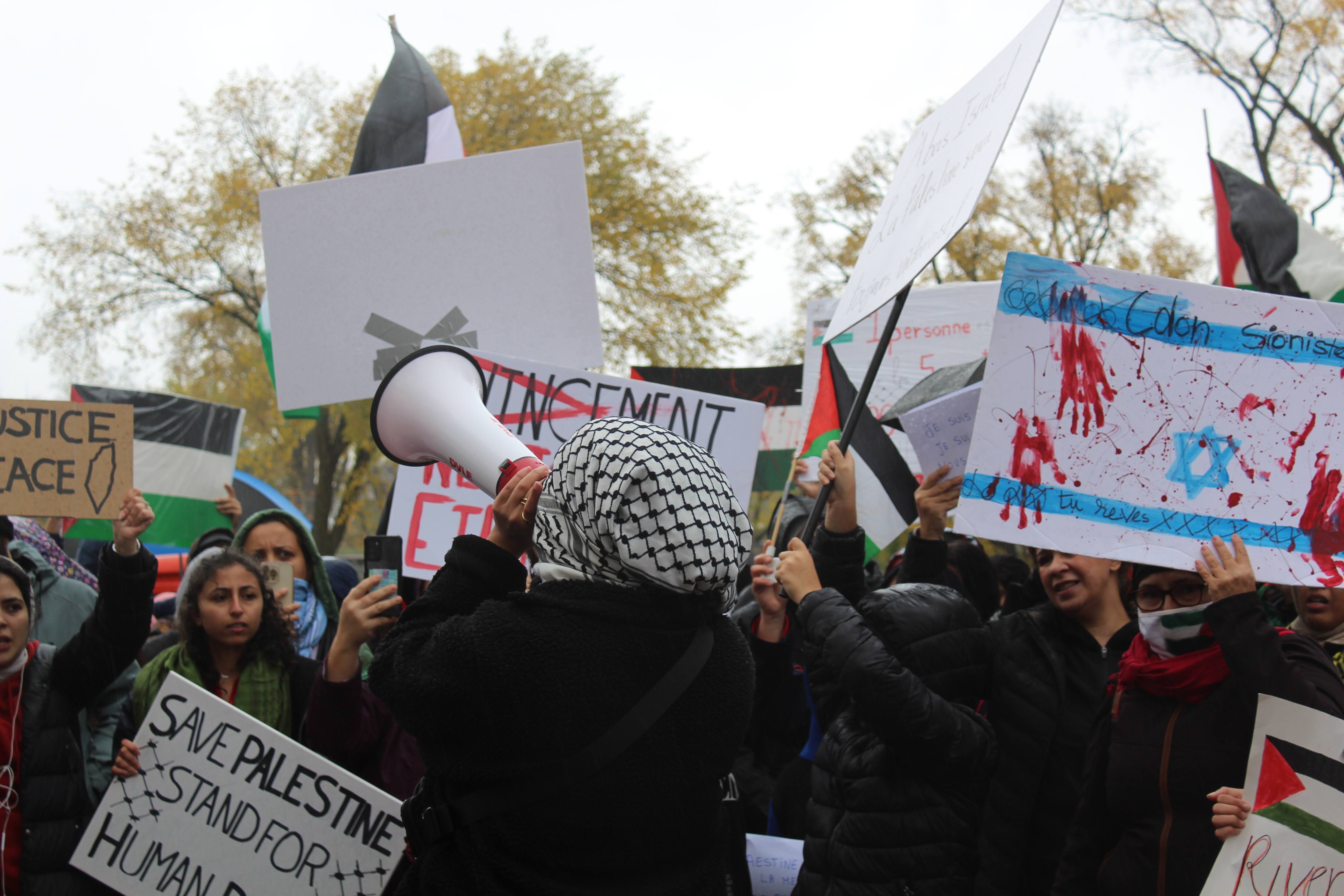 [EN IMAGES] Imposante manifestation pro-Palestine à Québec | TVA Nouvelles
