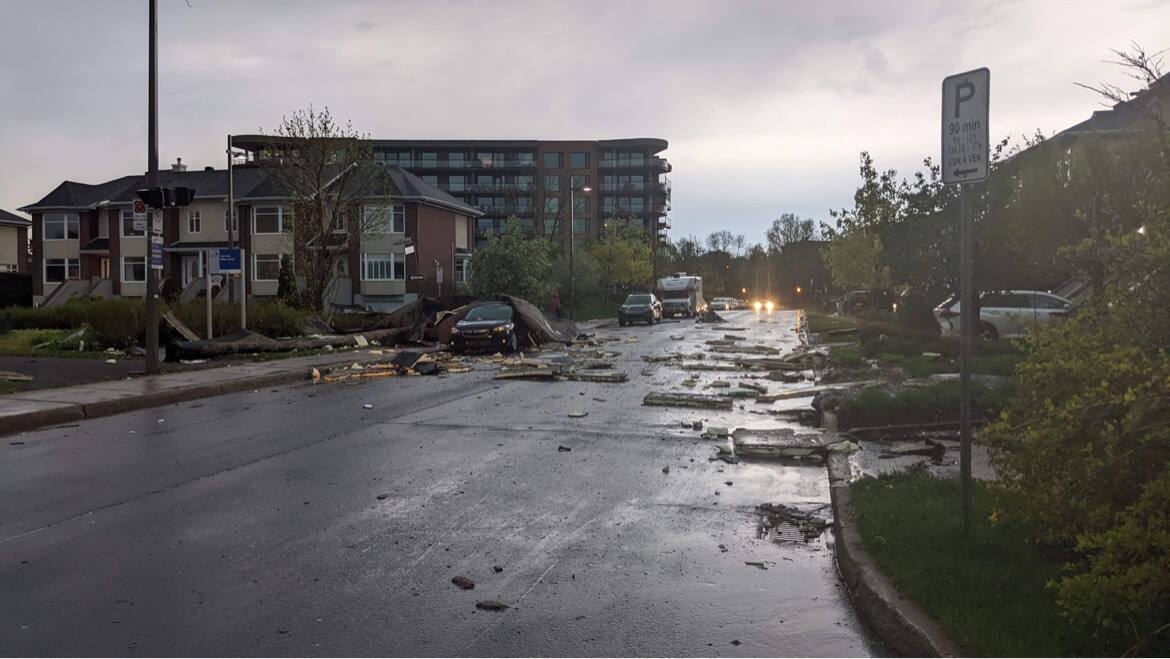 Tornades et orages violents samedi au Québec: des milliers de foyers ...