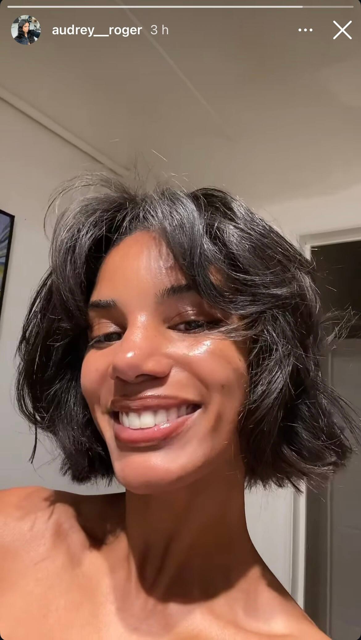 Audrey Roger change de tête et elle est sublime | 7 Jours