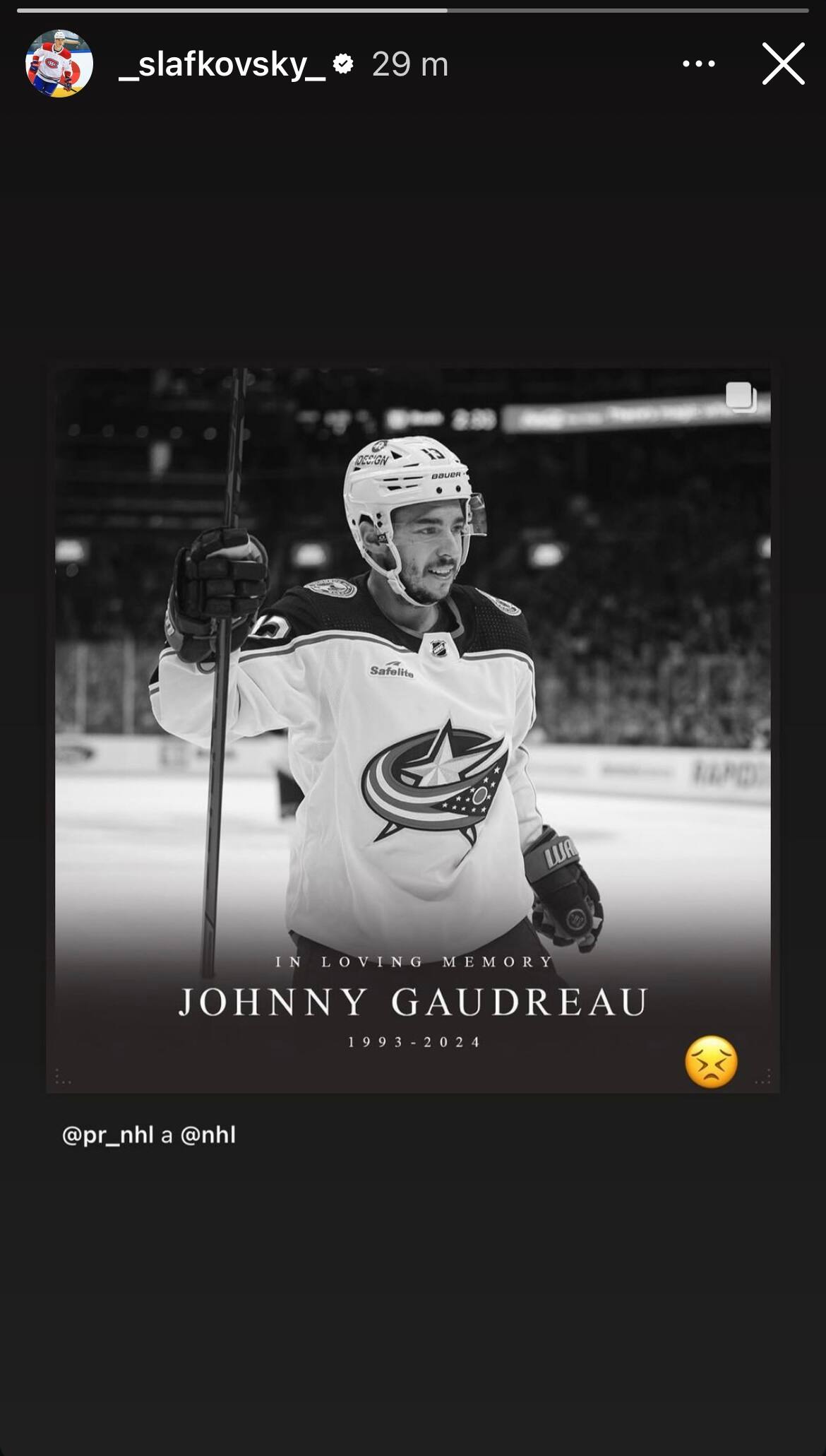 Le monde du sport pleure la disparition de Johnny Gaudreau | JDM