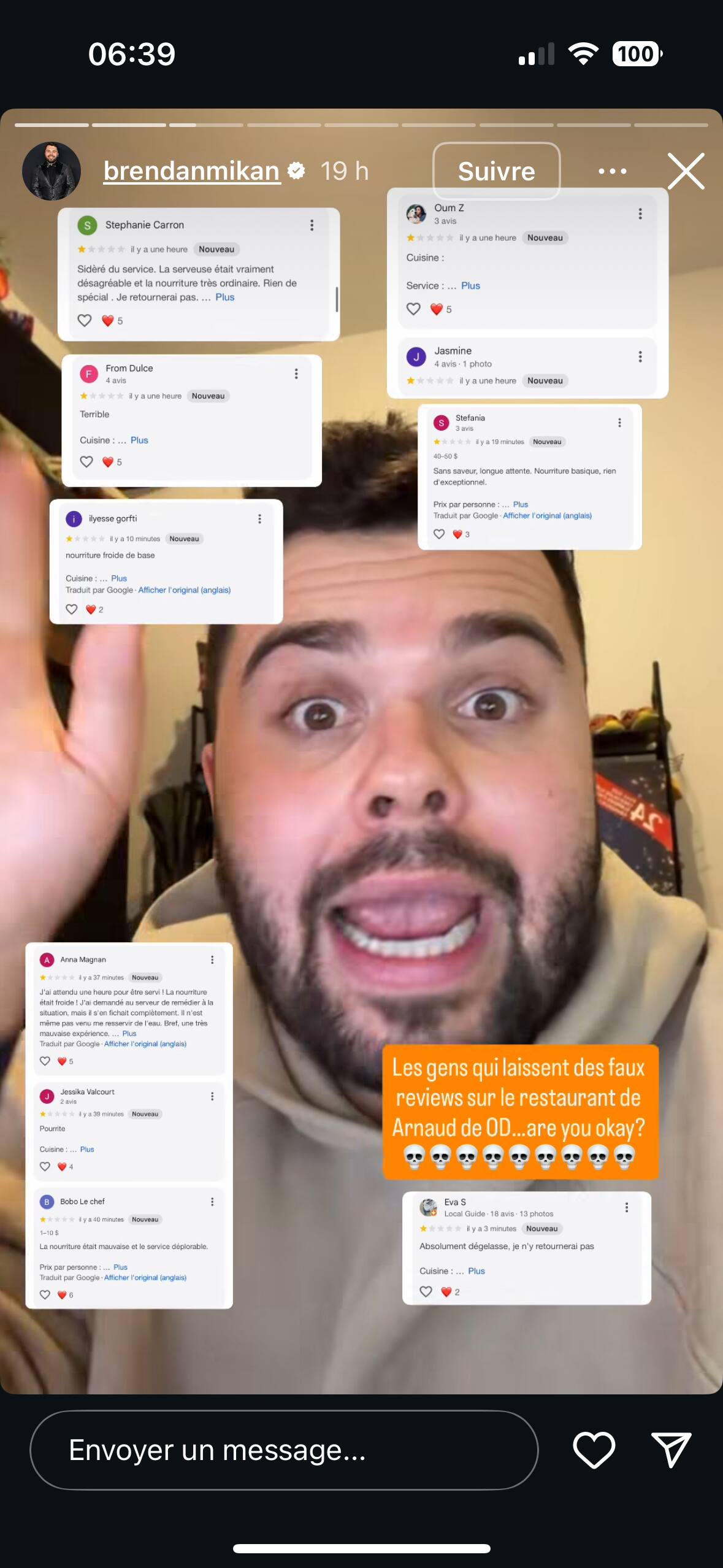 Après les critiques, le candidat de téléréalité Arnaud voit une vague ...