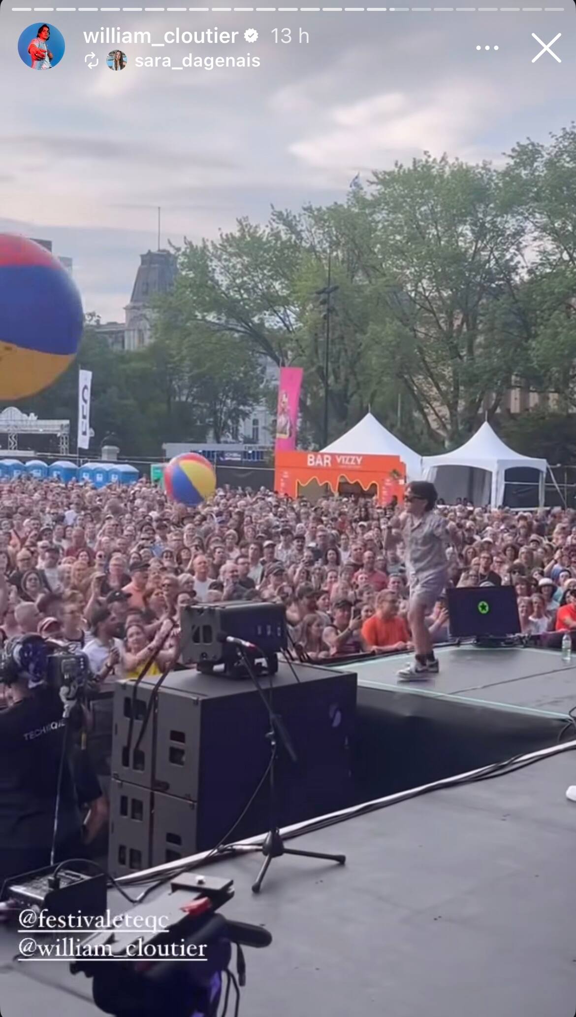 Le fils de William Cloutier lui vole la vedette au Festival d’été de ...