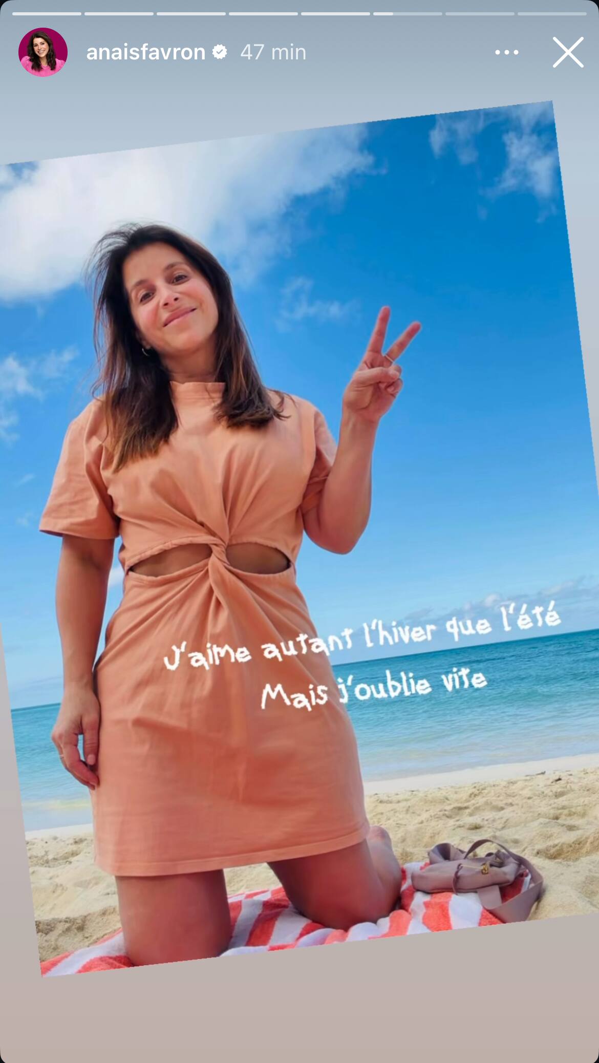 Anaïs Favron resplendit sous le soleil des Bahamas | 7 Jours