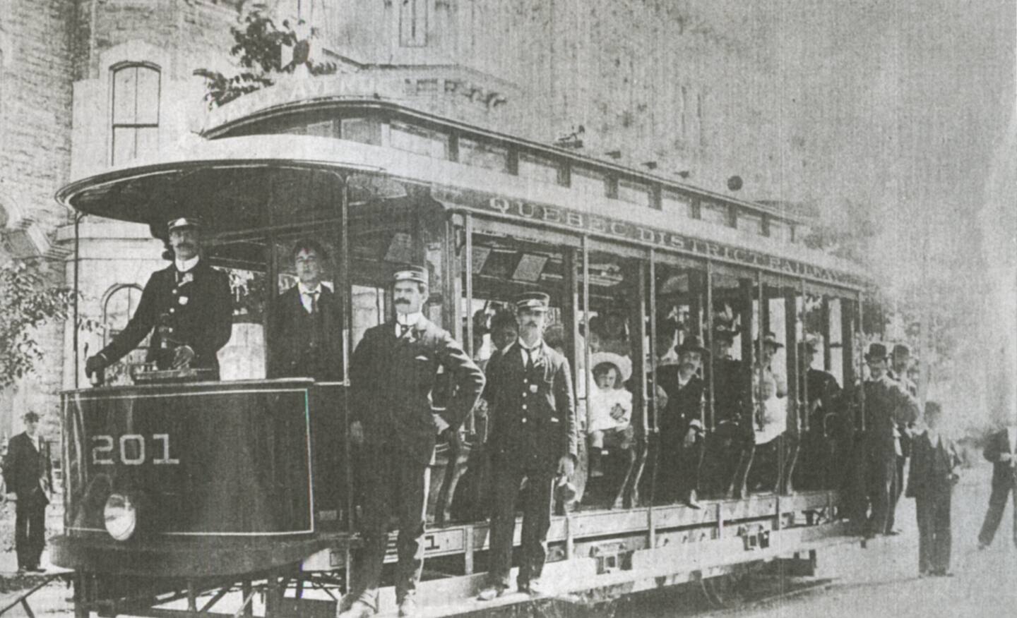 Voici l'ancien tramway de Québec en 10 photos | JDQ